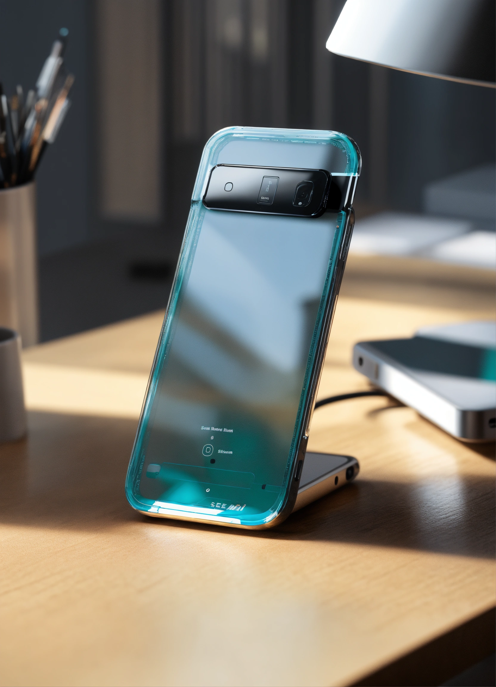 Lexica - A see through polycarbonate smart phone designed by Dieter ...