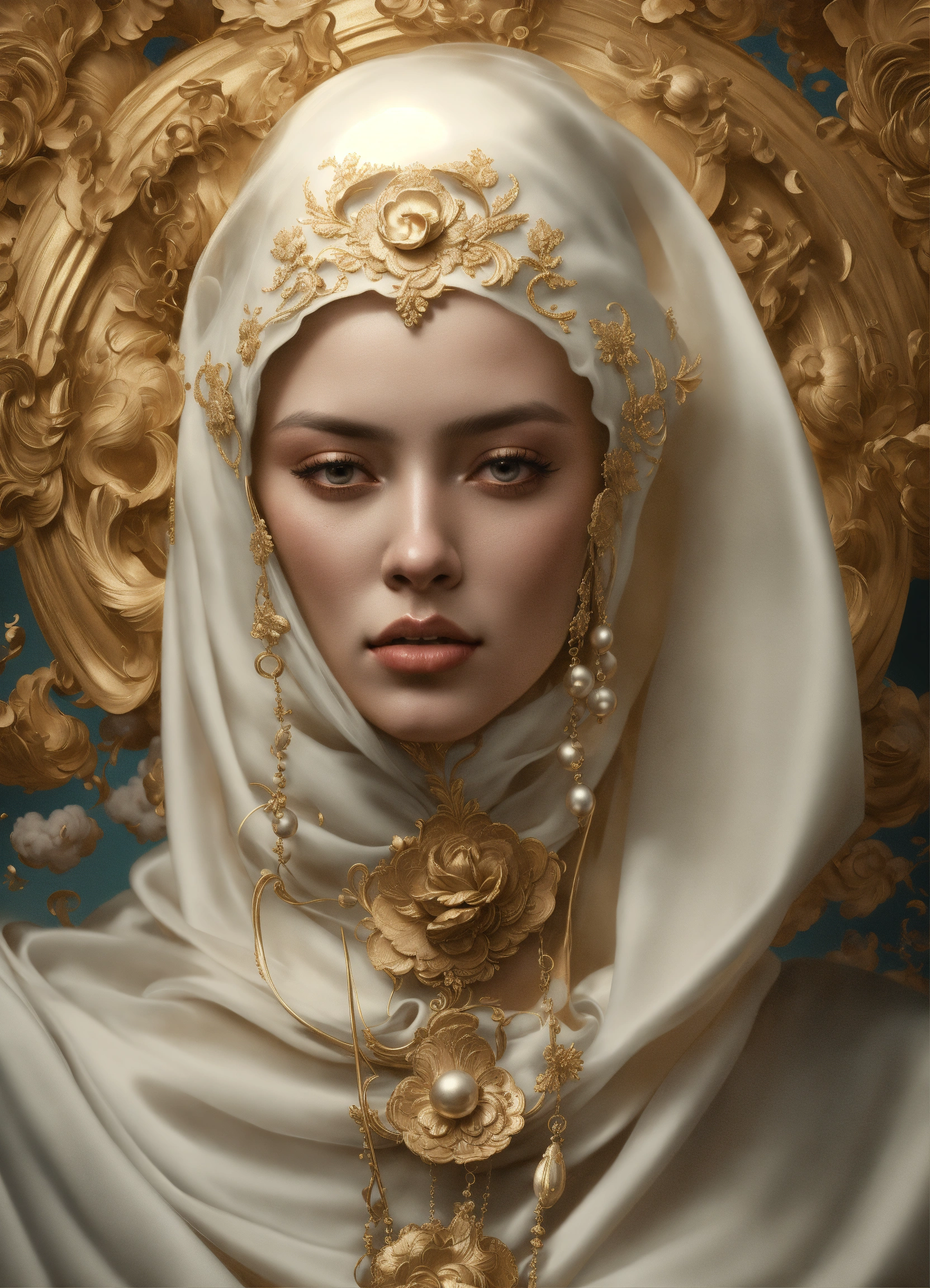 Lexica - Shrouded in veils, puffs of white smoke, high resolution, Hedi ...