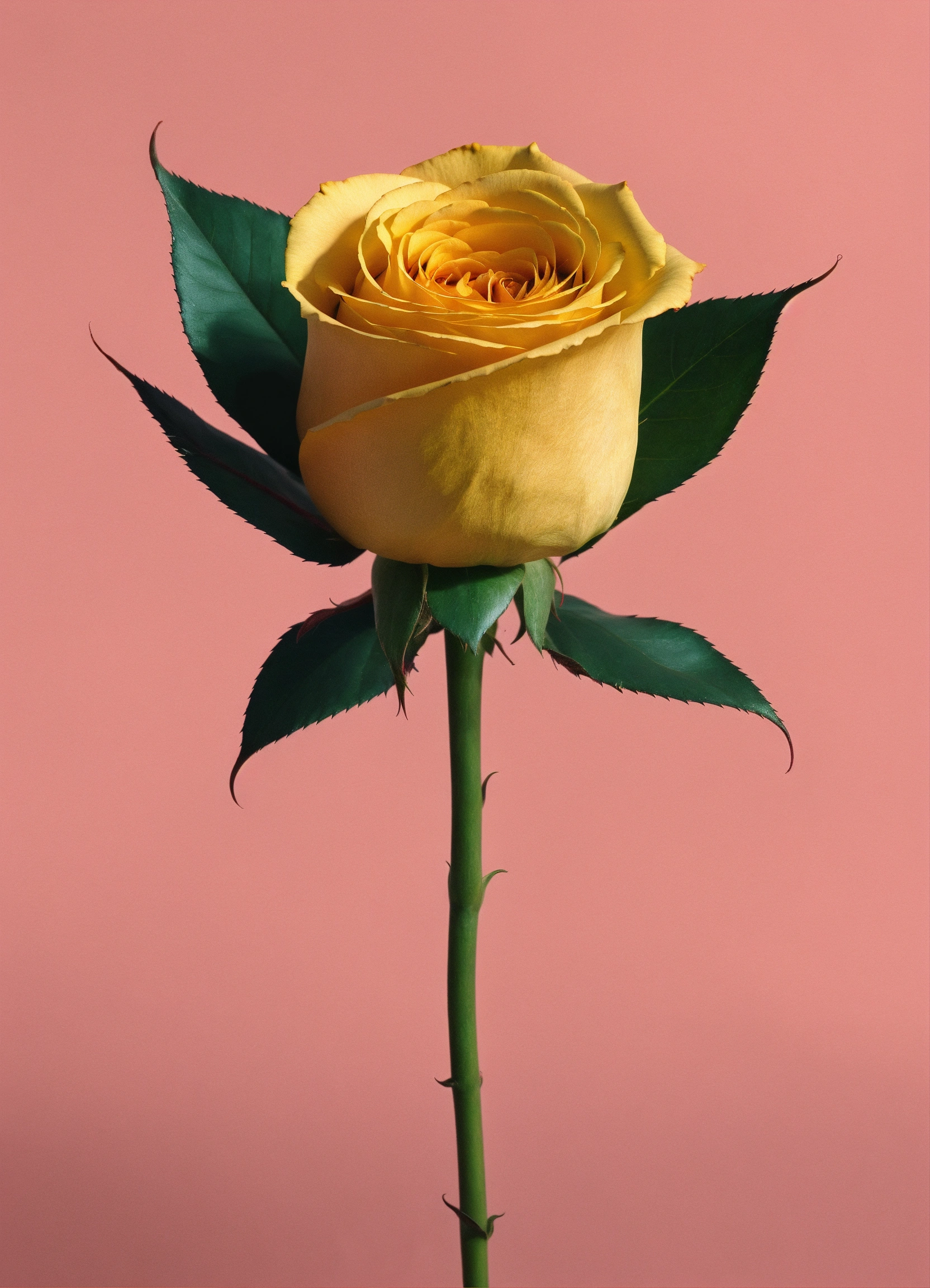 Lexica - A single anthropomorphic rose with a smiley face, two x for ...