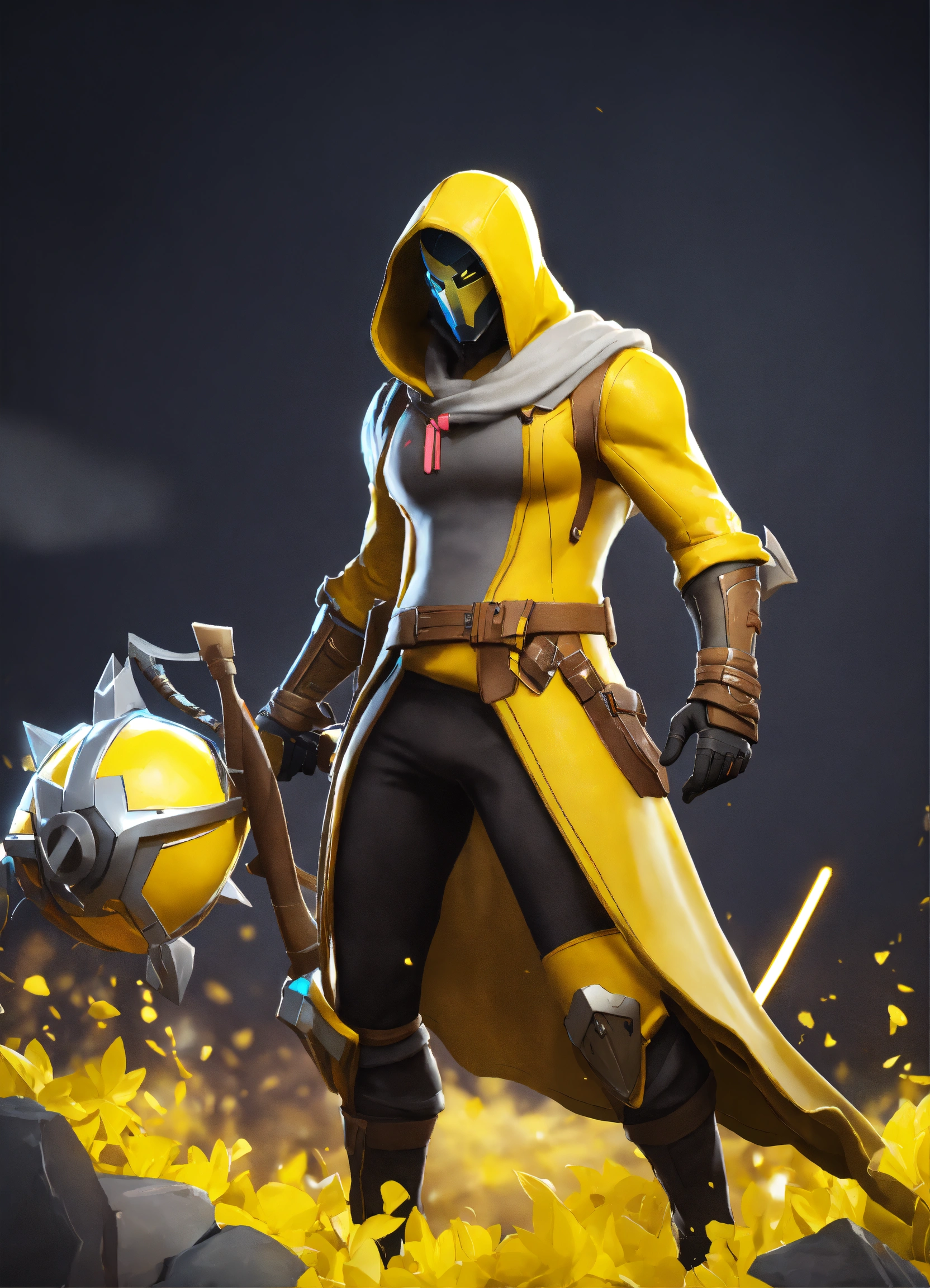 Lexica - Combined hero skin from Fortnite and Dota, 4k quality, game ...