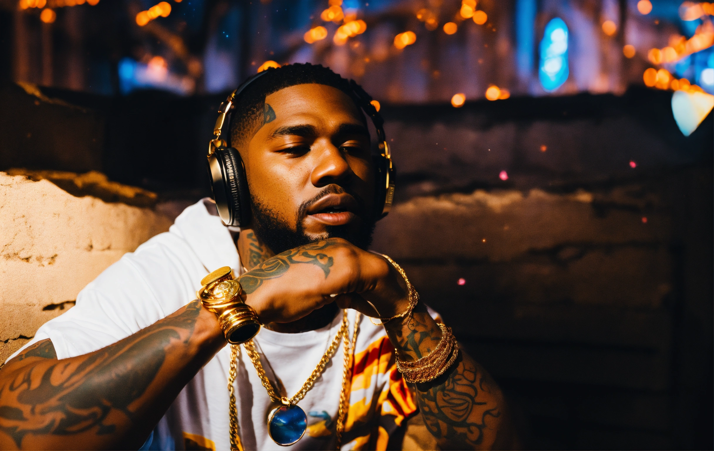 Lexica - Sky view rapper, "Tsu Surf" in rapping in prison writing in a ...