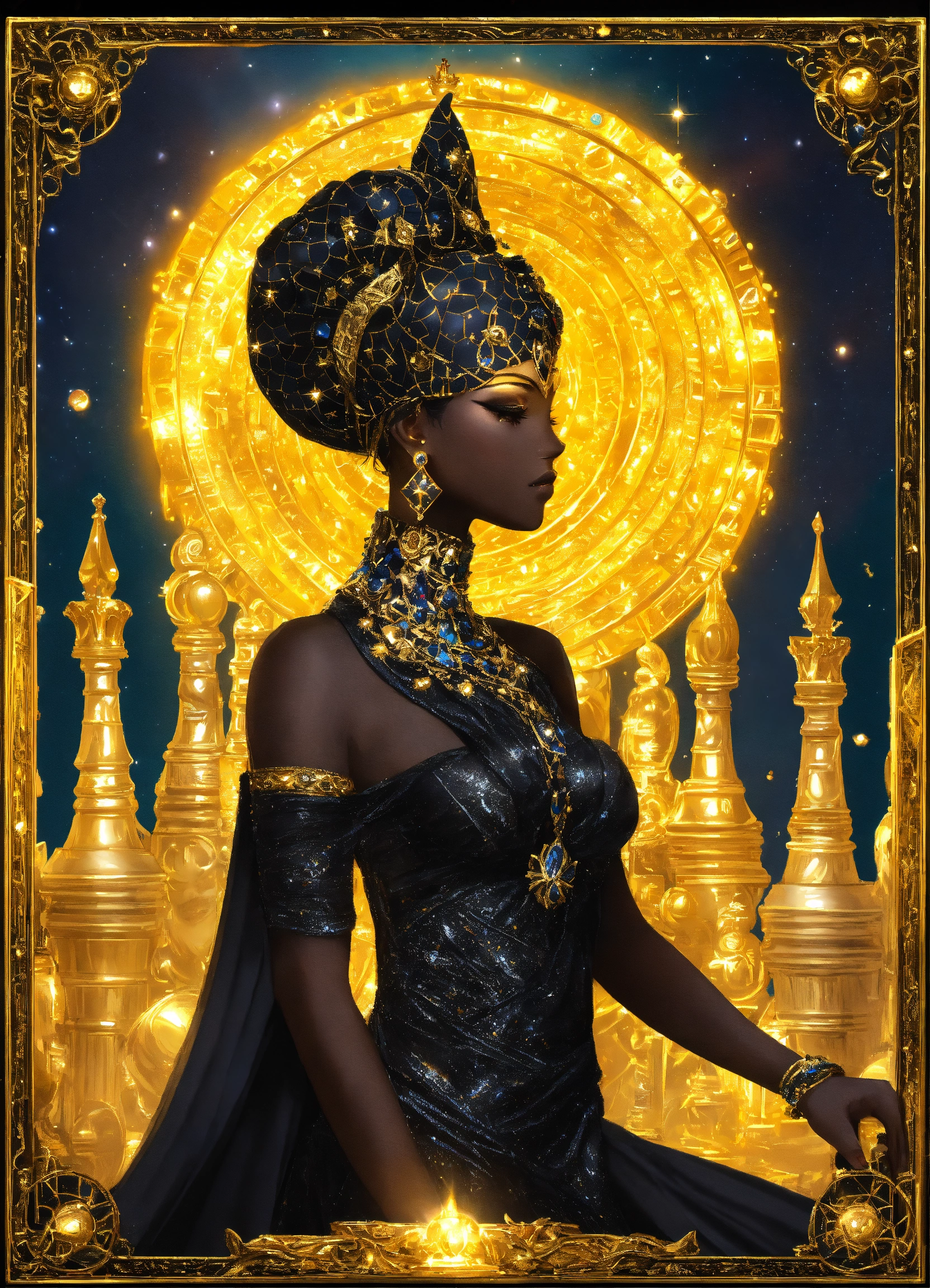 Lexica - Black Solar Queen As the pinnacle of celestial chess mastery ...