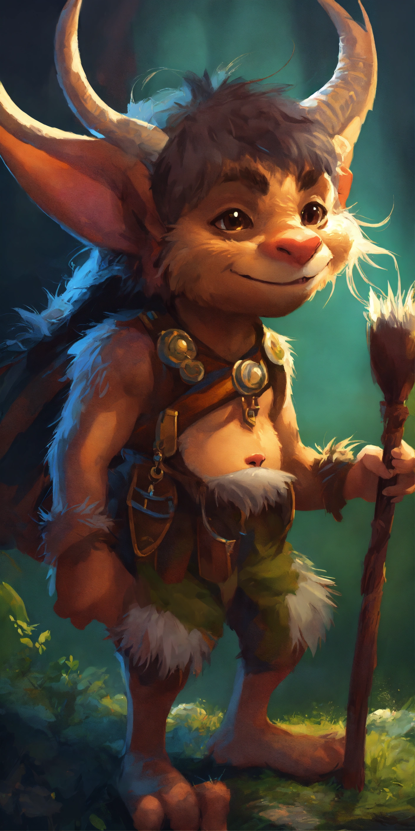 Lexica - Digital painting, illustration, character concept art, a kind ...