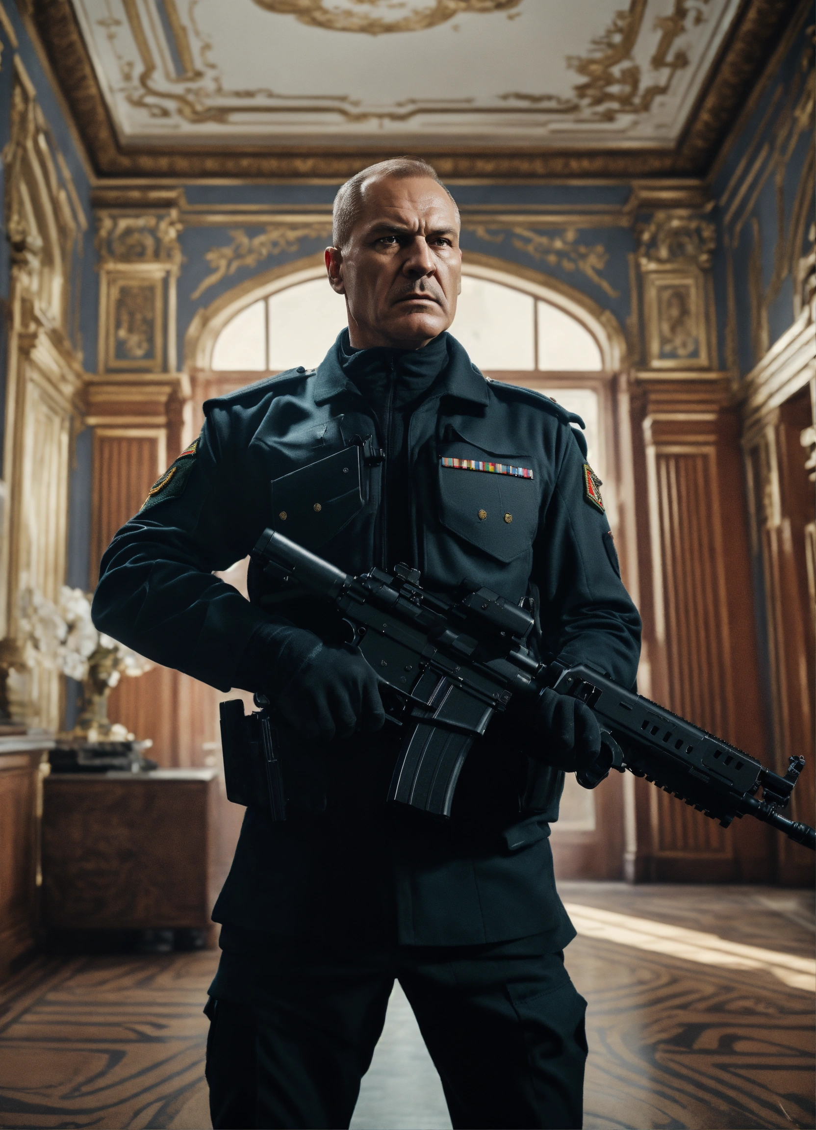 Lexica - A realistic photograph of a middle age Russian tactic military ...