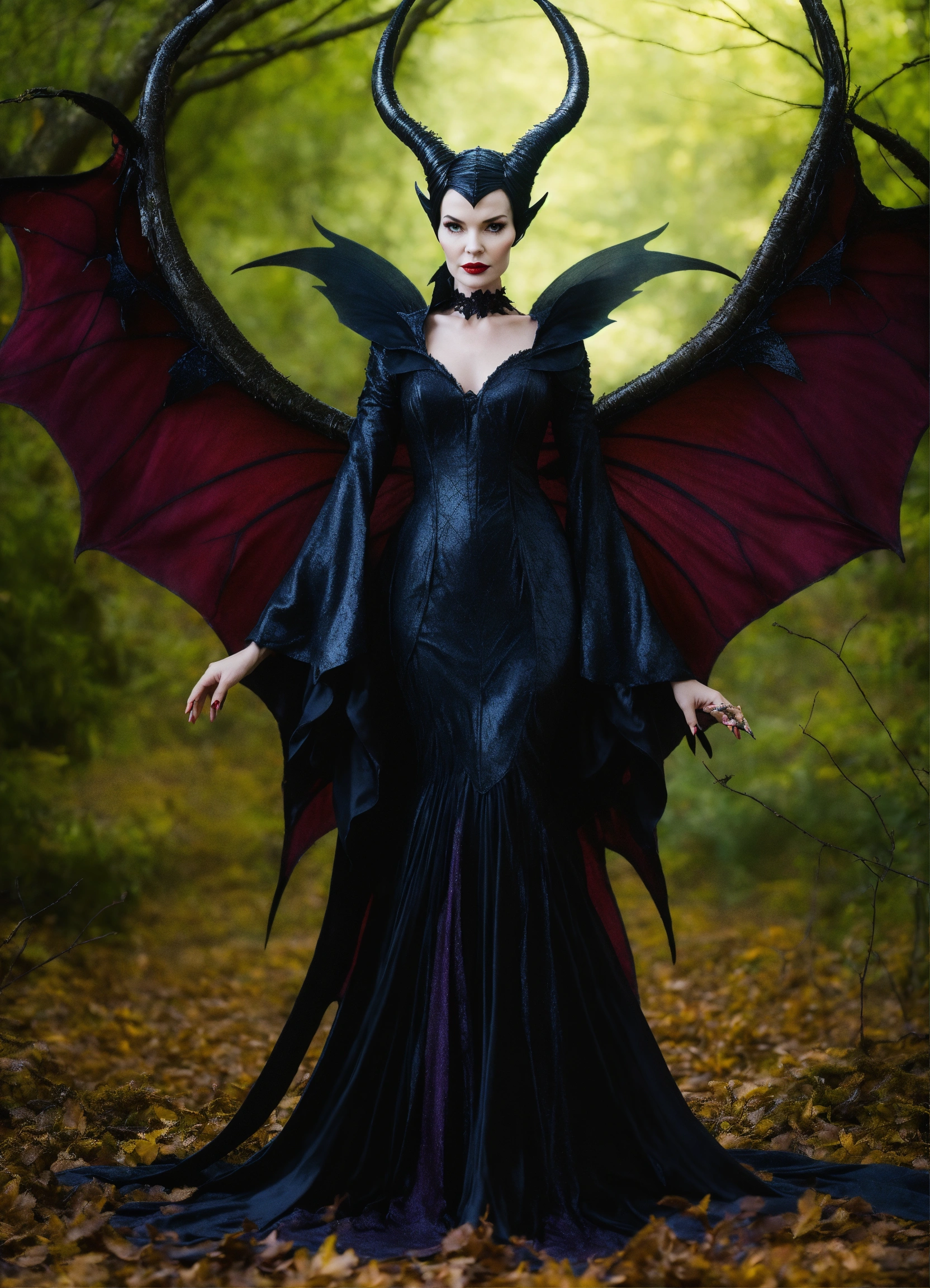 Lexica - Evil fairy malificent, full body