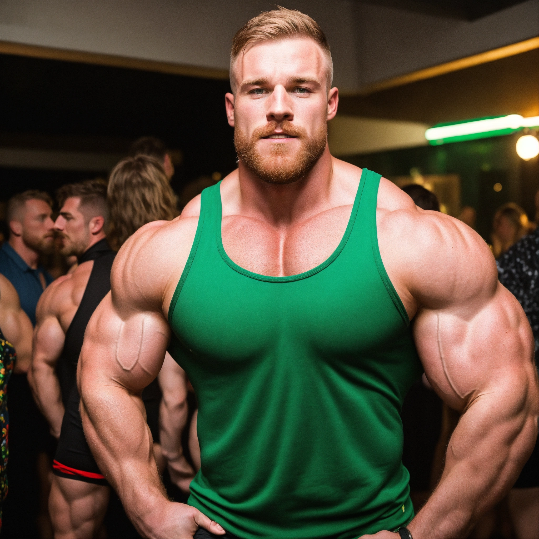 Lexica - 30-year-old Irish man with big muscles, big bodybuilder, body ...