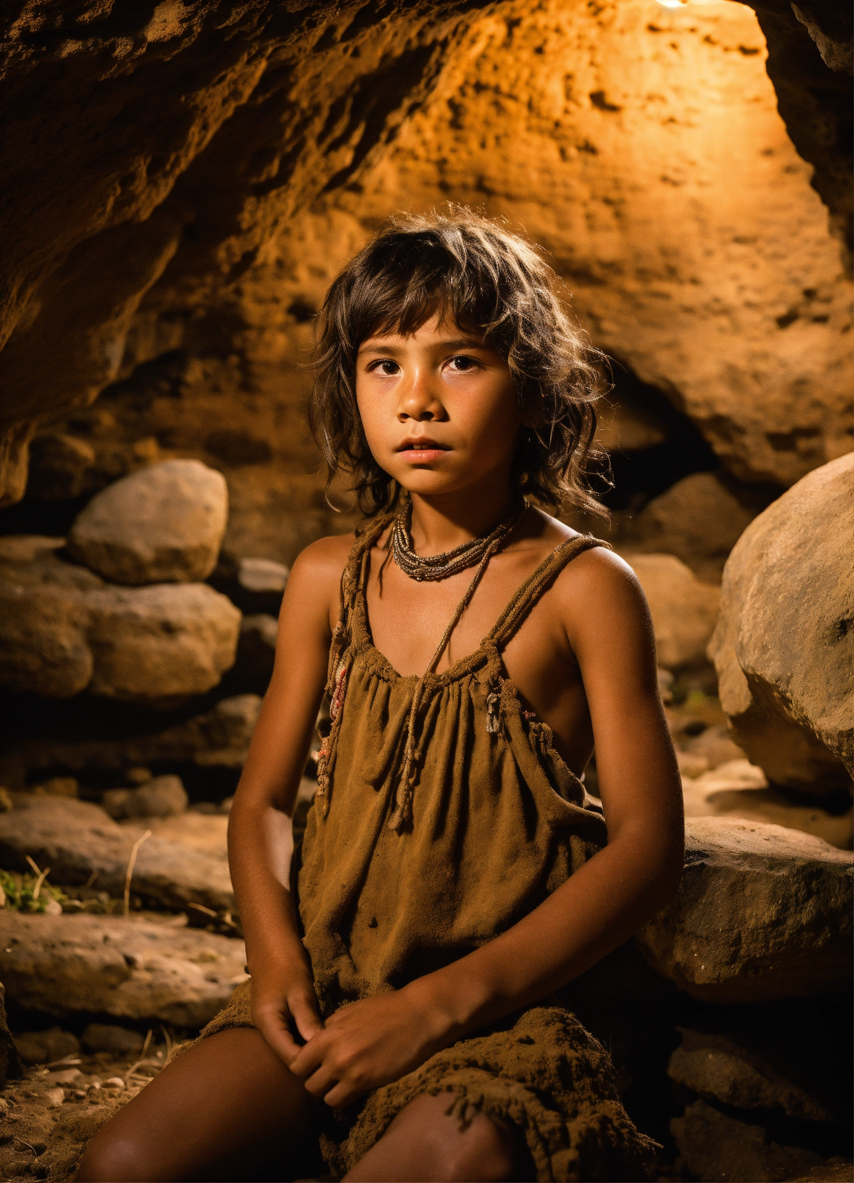 Lexica - An 8 year old cave boy and her tribe 8 million years ago ...