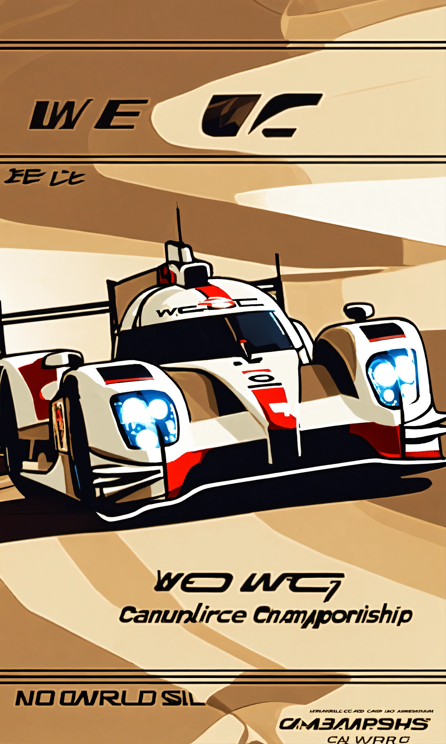 Lexica - WEC World endurance championship card VIP ID pass background ...