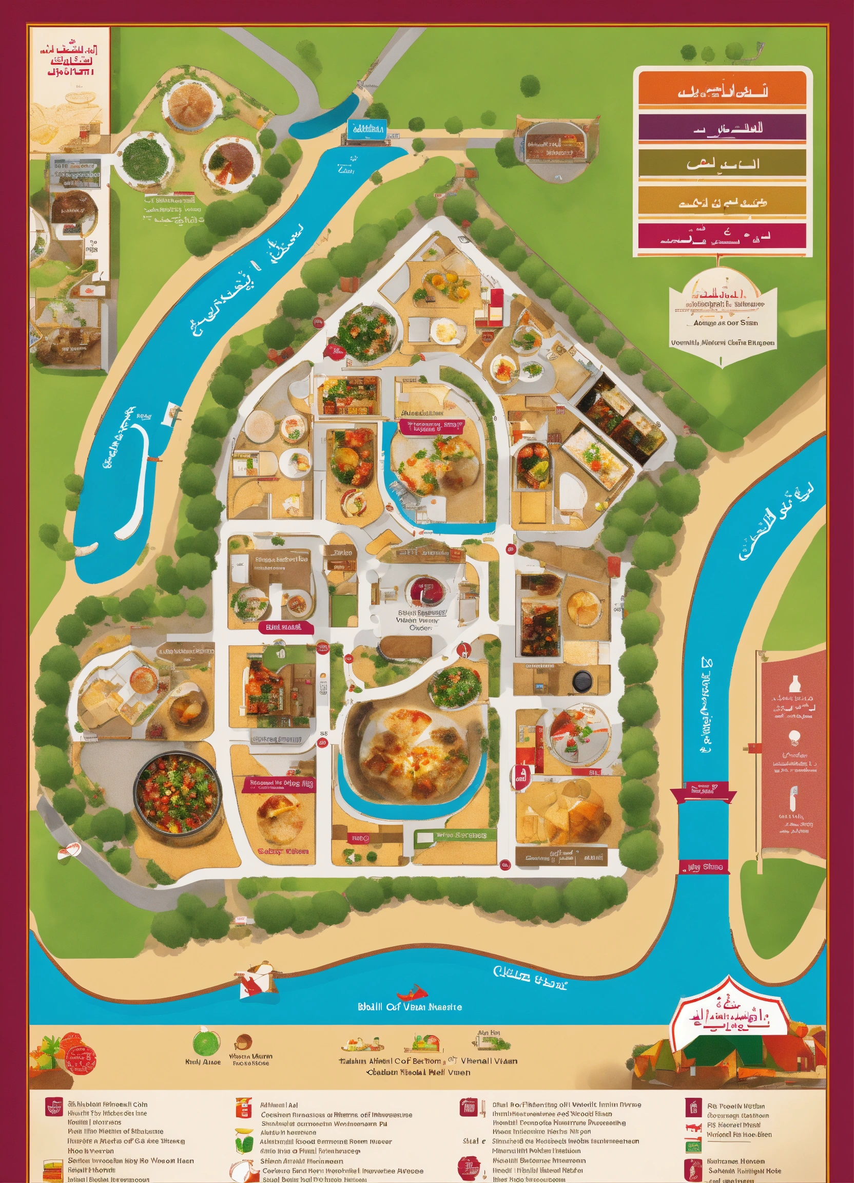 Lexica - "Visualize the 'Taste of Bahrain' food festival small Food ...