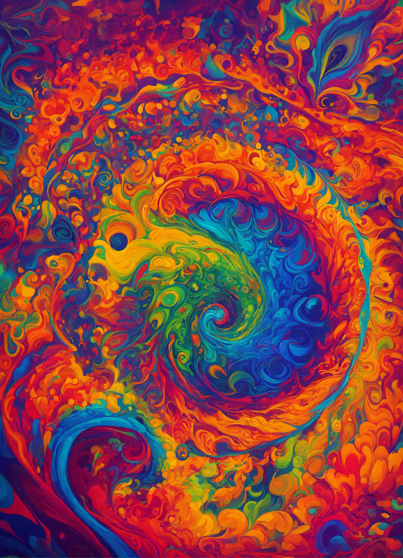 Lexica - Psychadelic trance abstract art