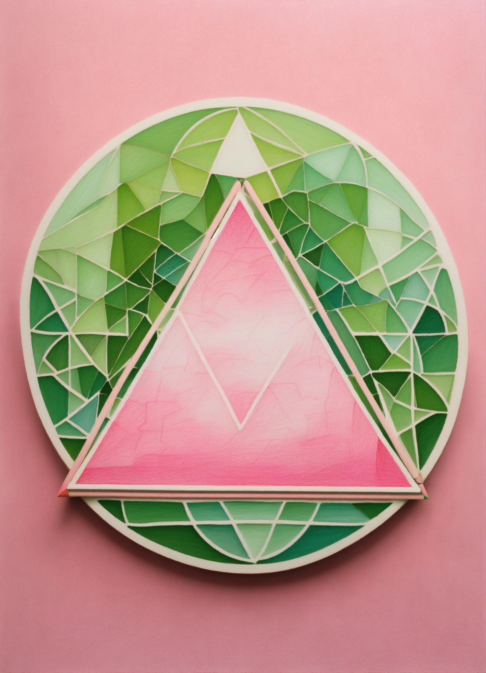 Lexica - Realistic colored pencil drawing of a magical minimalist ...