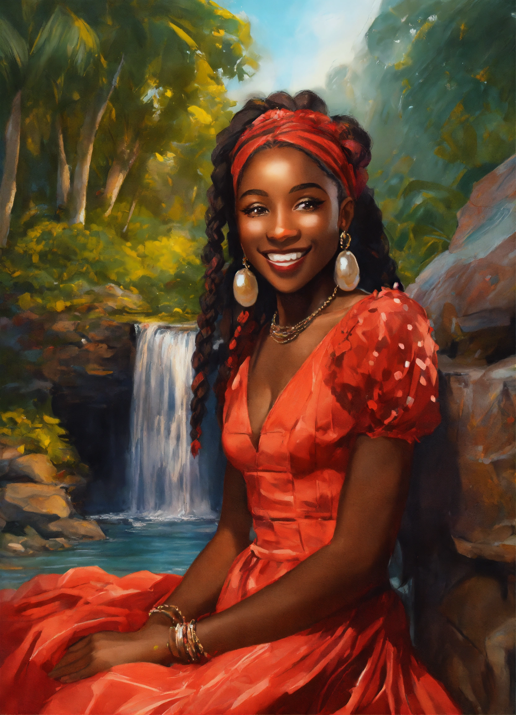 Lexica - Coco gauff, African American dark skin smiling in the Hidden ...