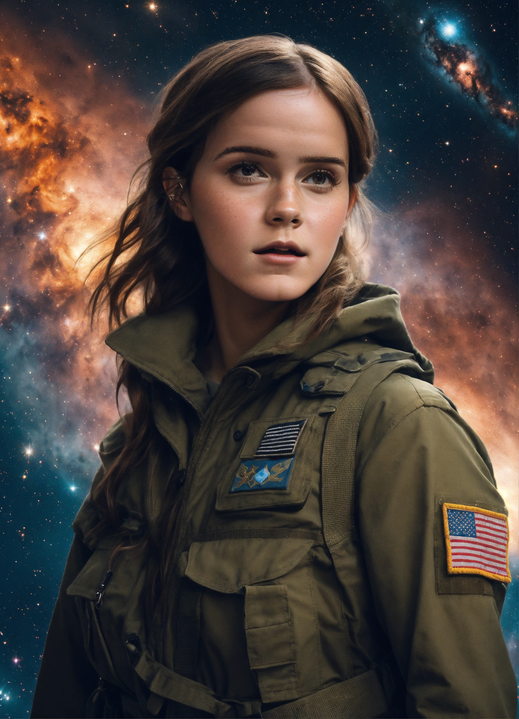 Lexica - A real photo of a girl who looks extremely like "Emma Watson ...