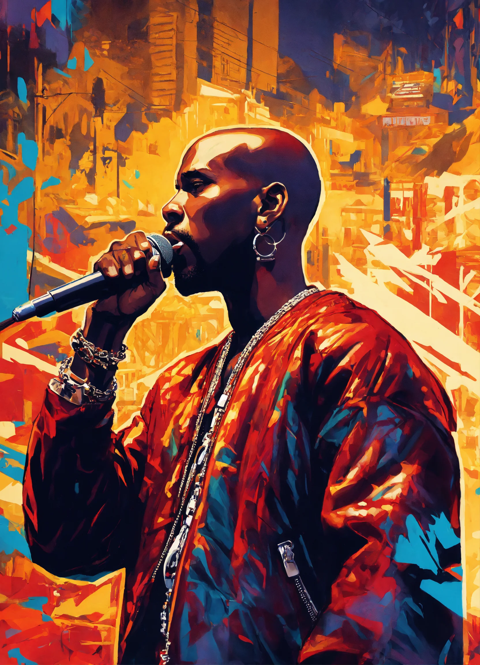 Lexica - Earl Simmons, known professionally as DMX, signing rap into a ...