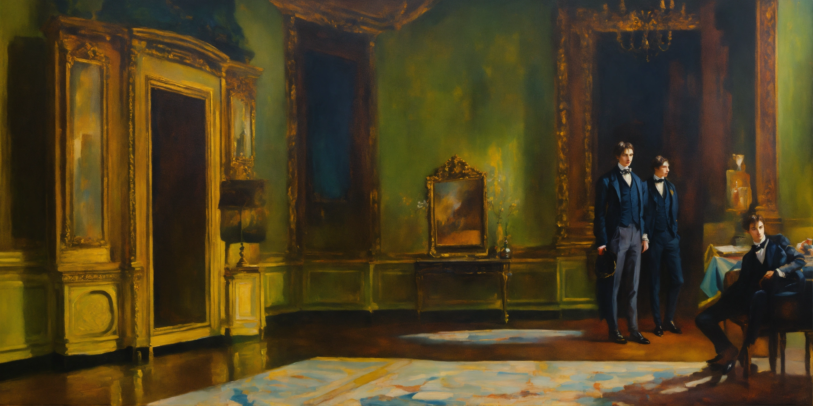 Lexica - The picture of dorian gray, oil painting