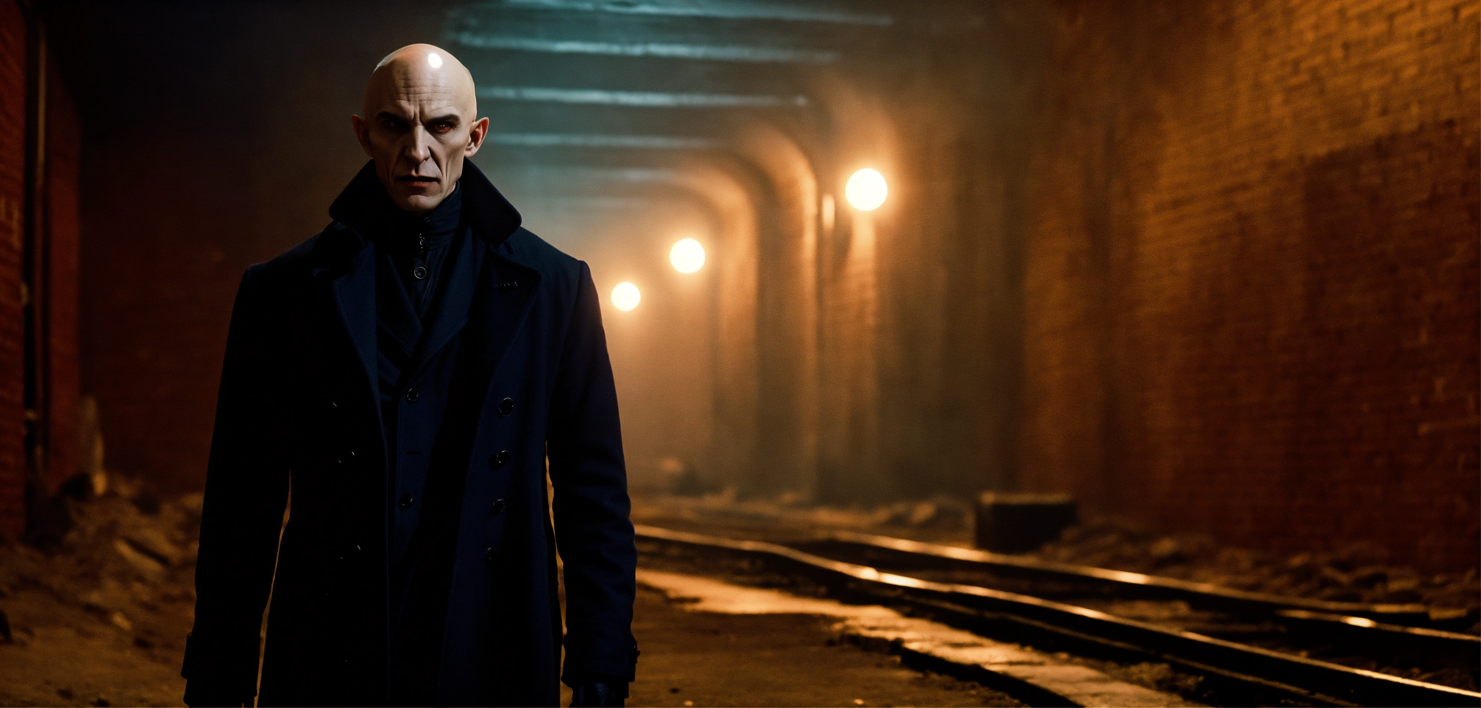 Lexica - Cinematic vampire underworld movie look, modern urban male ...