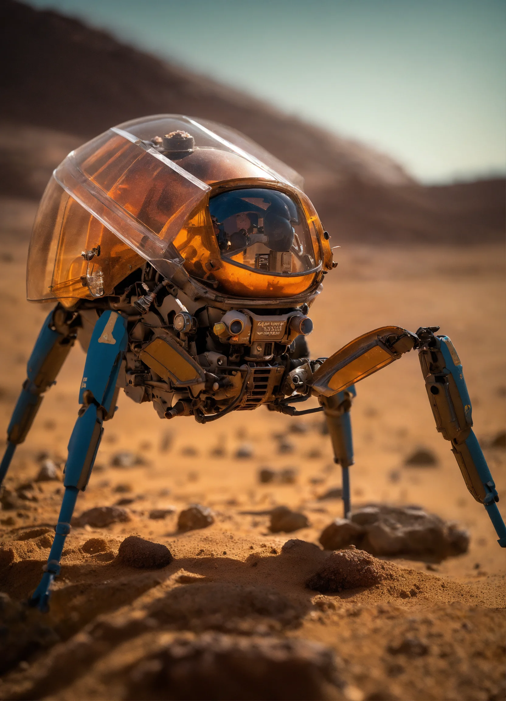 Lexica - Imagine a small, mouse-sized creature with a segmented, insect ...