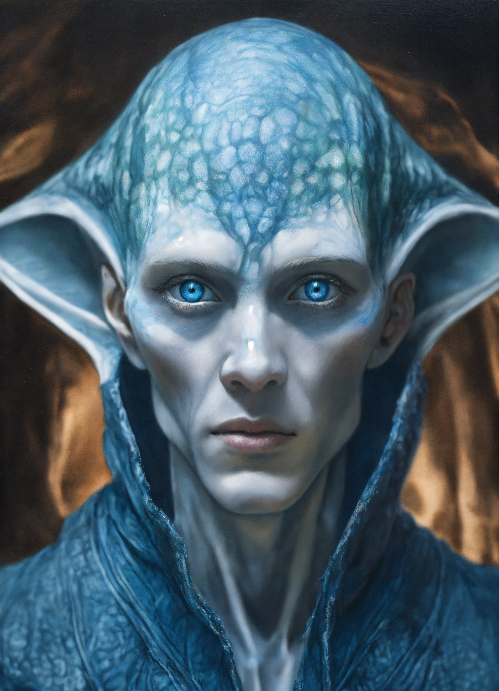 Lexica - Realistic colored pencil illustration of Portrait of a ...