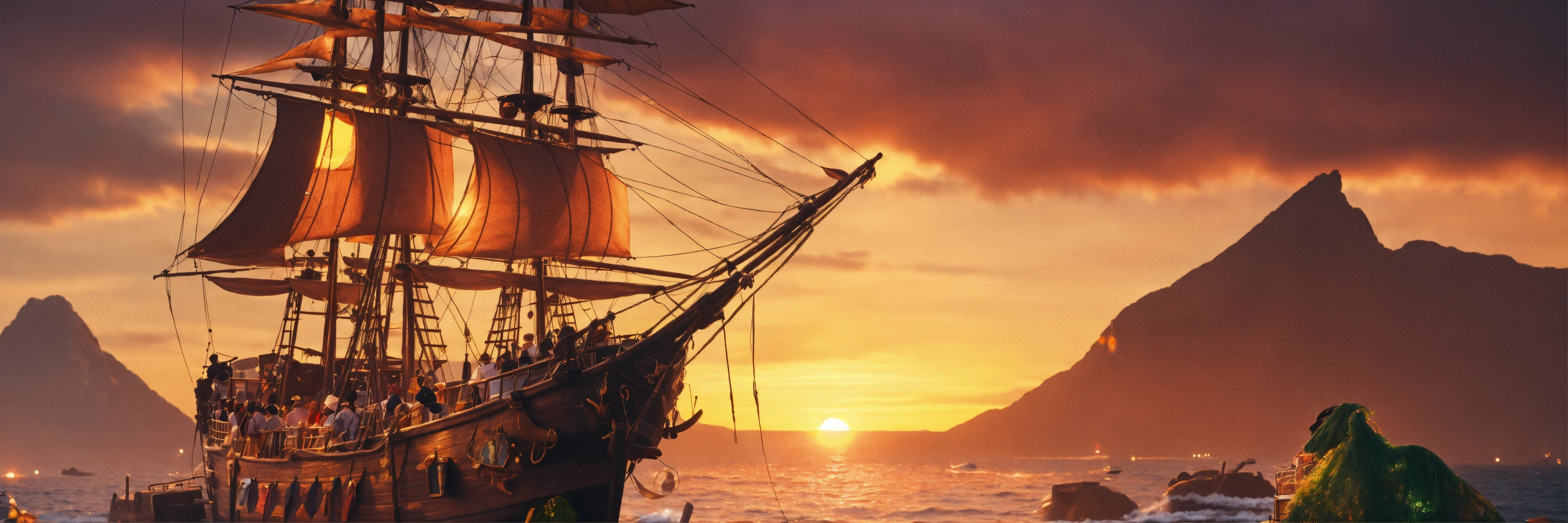 Lexica - Pirate Bartender, 8k