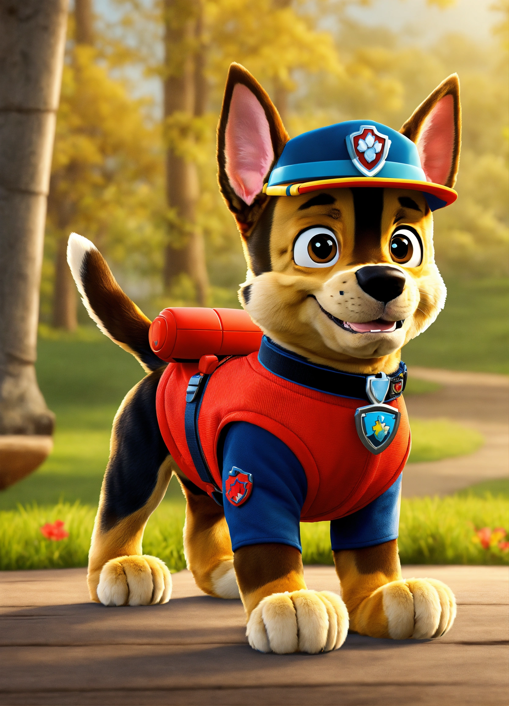 Lexica - Paw patrol dog realistic, all of them