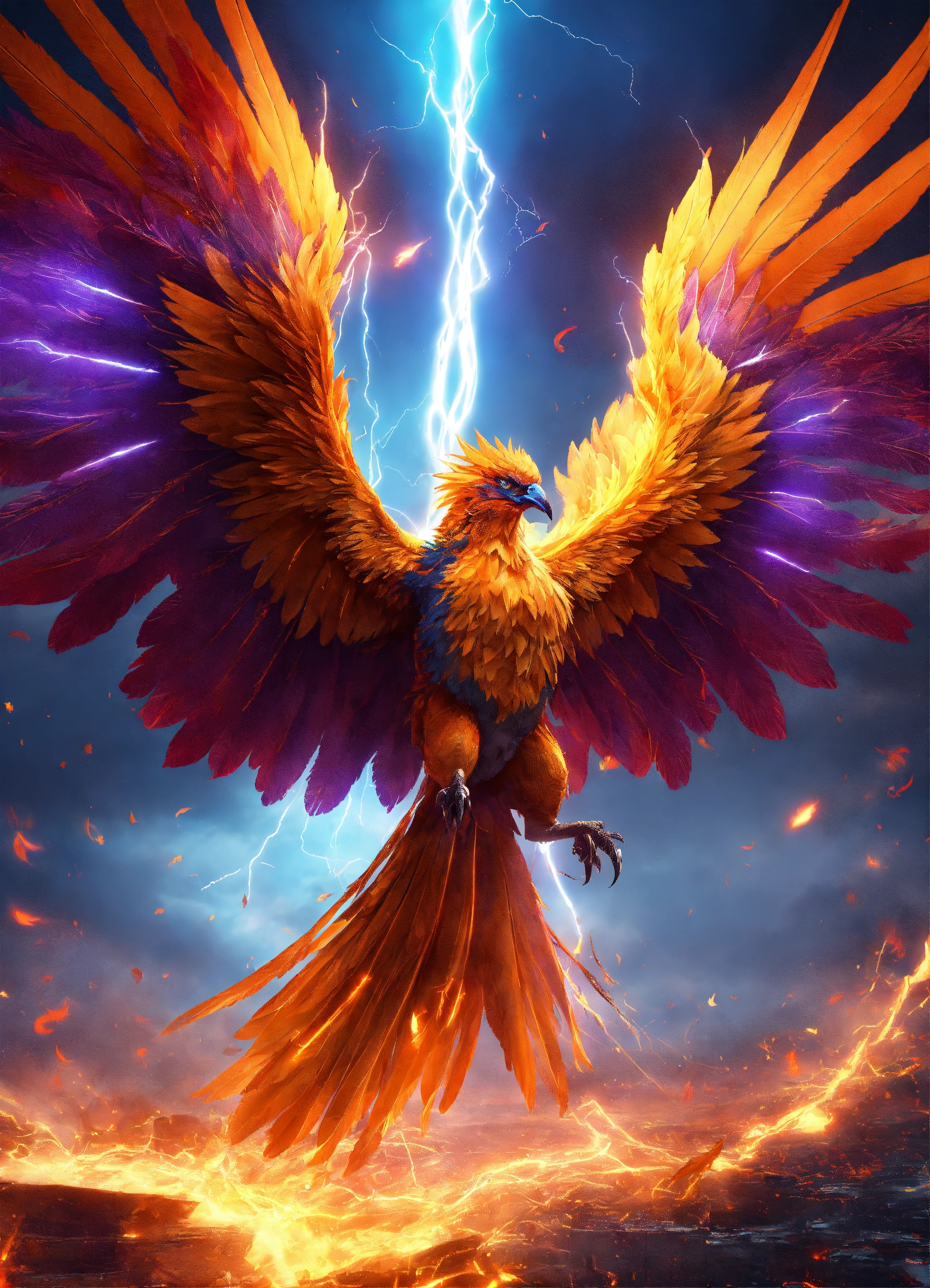 Lexica - Stormcaster Phoenix In the world of 8K Ultra 3D, the Stormcaster Phoenix's electrifying ...
