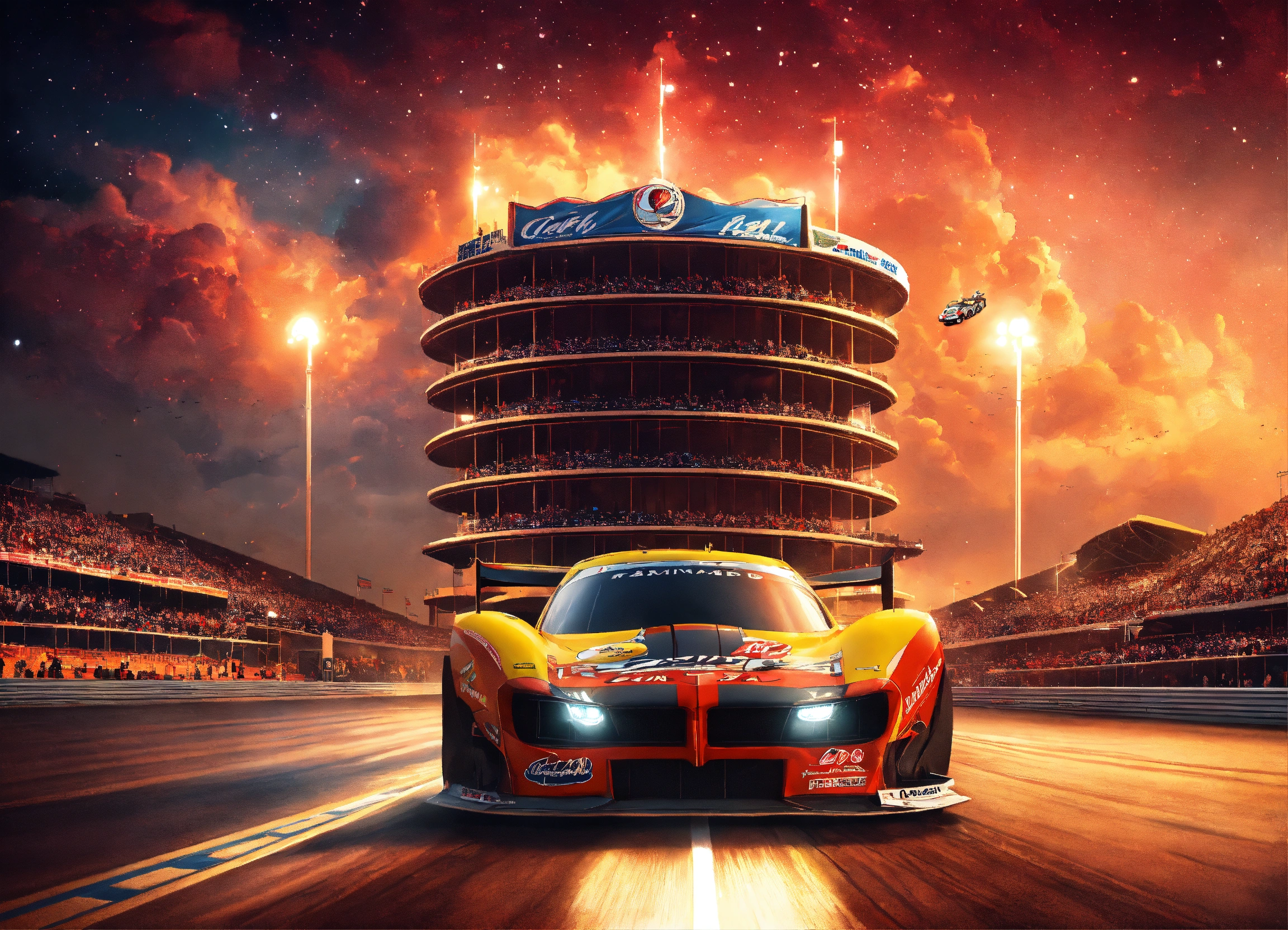 Lexica - Generate a captivating digital illustration of a Bahrain ...
