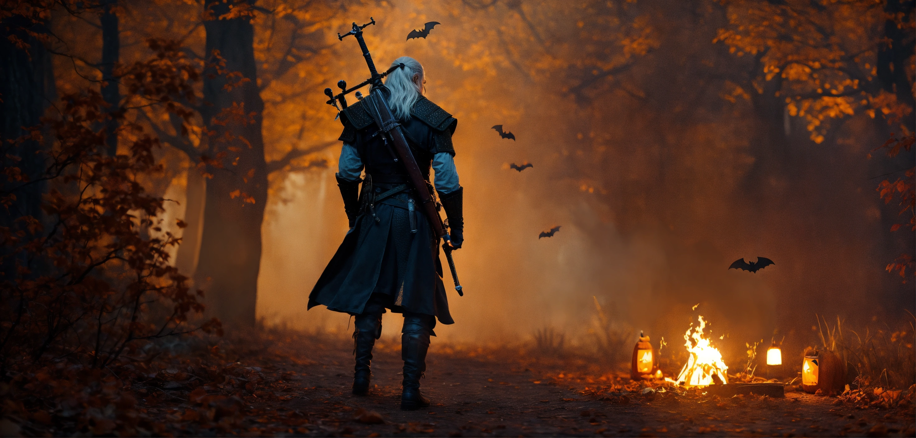 Lexica - Photo call Halloween Witcher ultra réaliste 8k