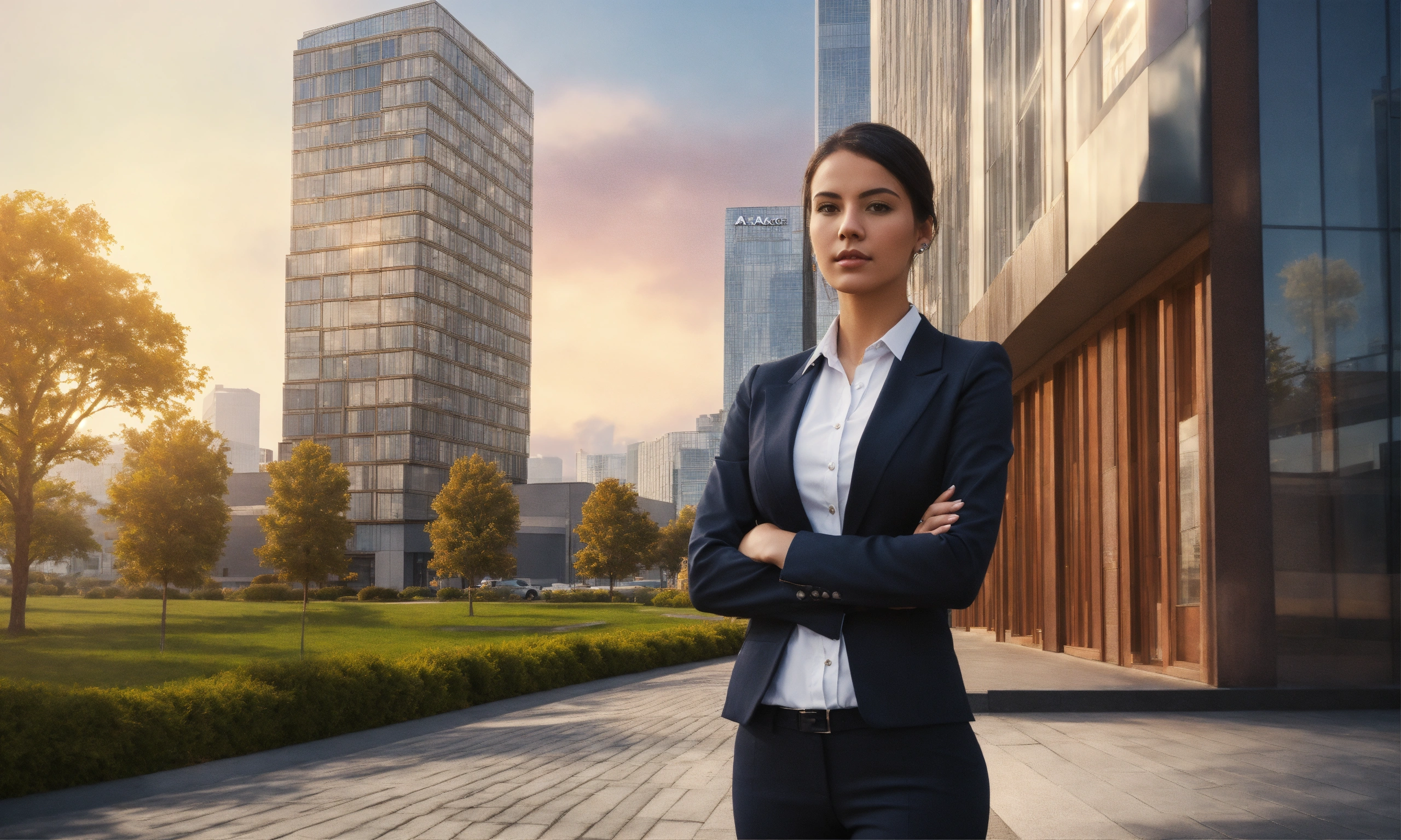 Lexica - A photorealistic picture of a young attractive Lady CEO ...