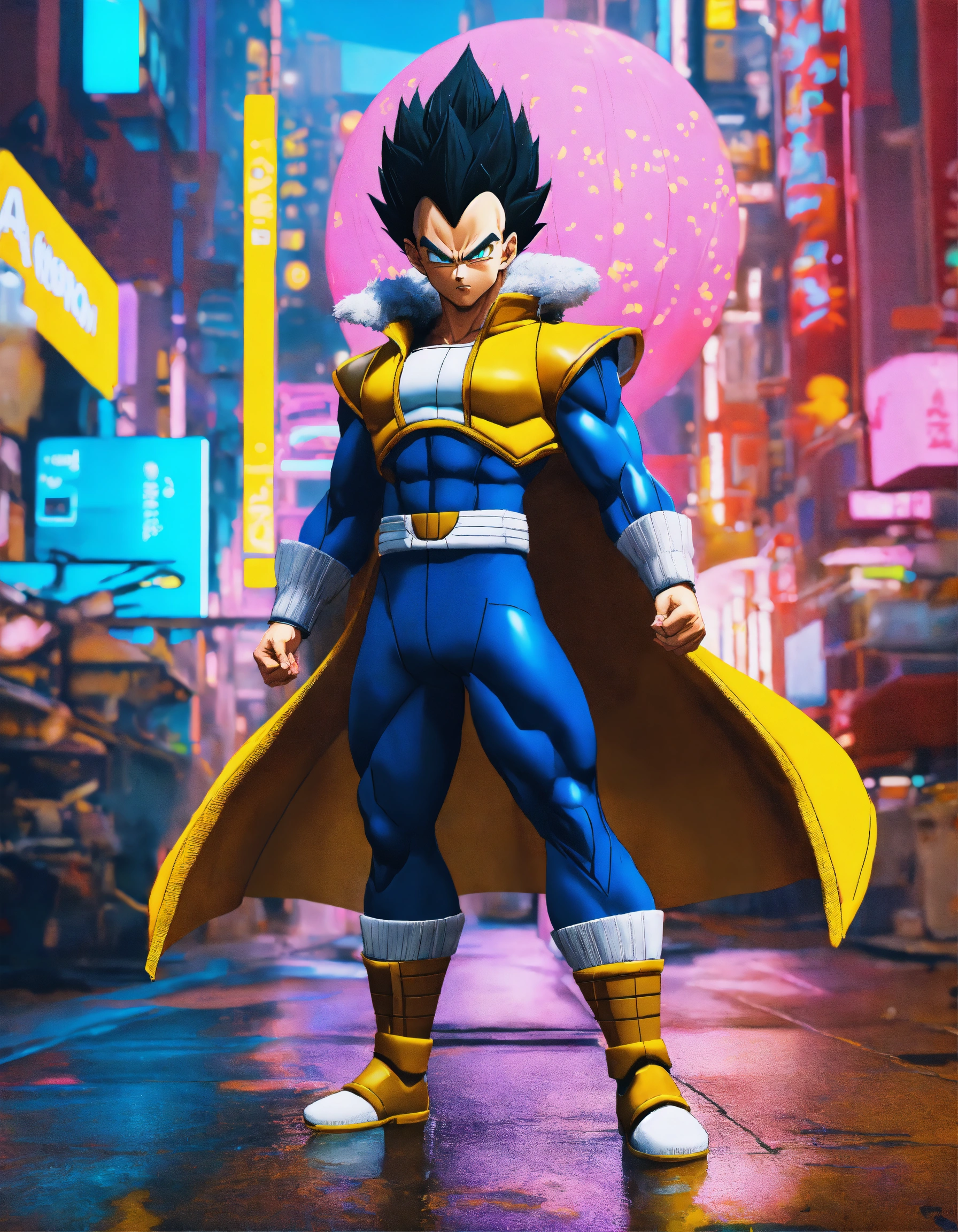 Lexica - Reimagine modern-day Vegeta in the style of Unreal 8D Engine ...