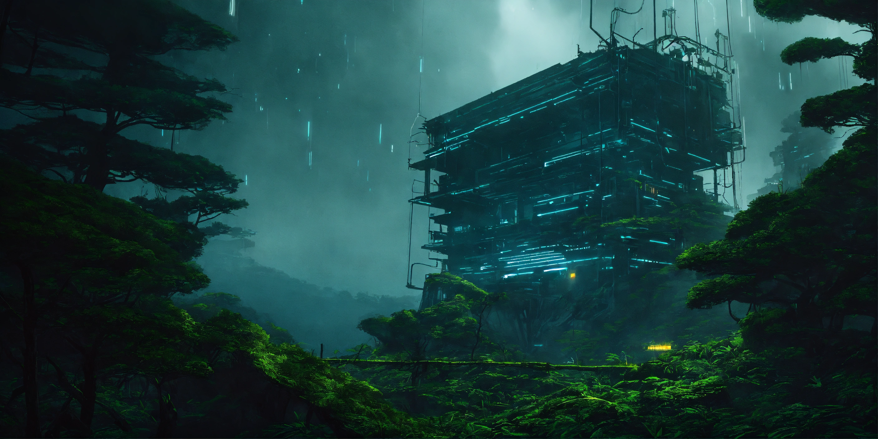 Lexica - Step into the cybernetic forests where the line between nature ...