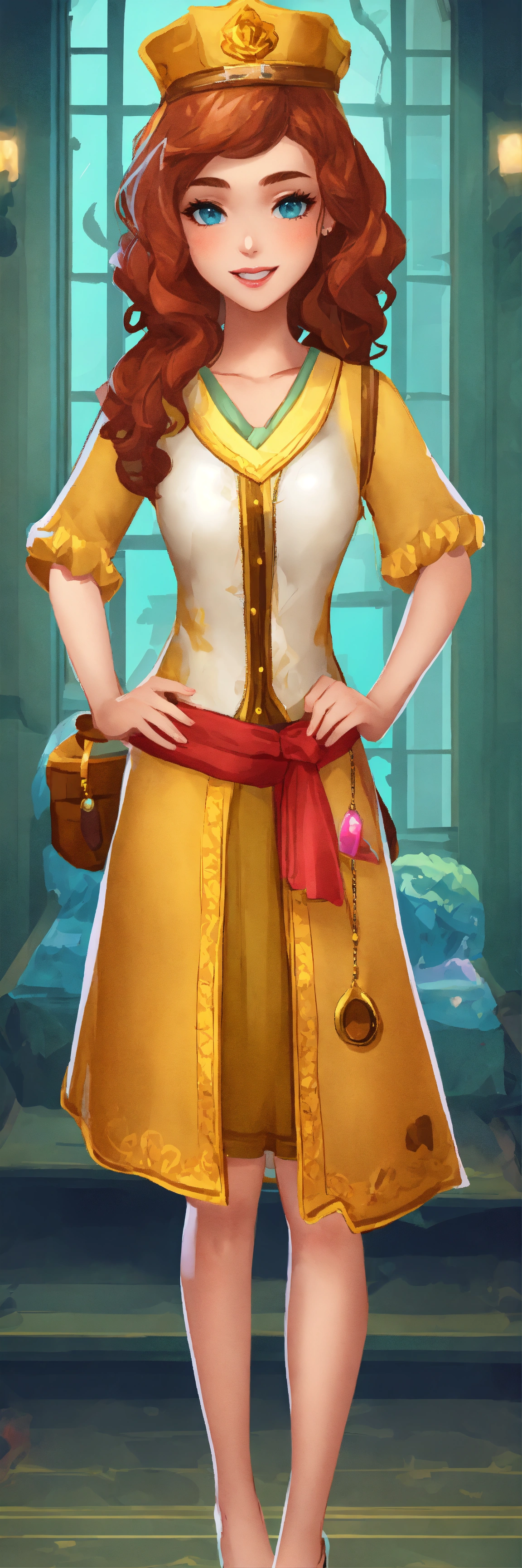Lexica - Dress-up game user interface