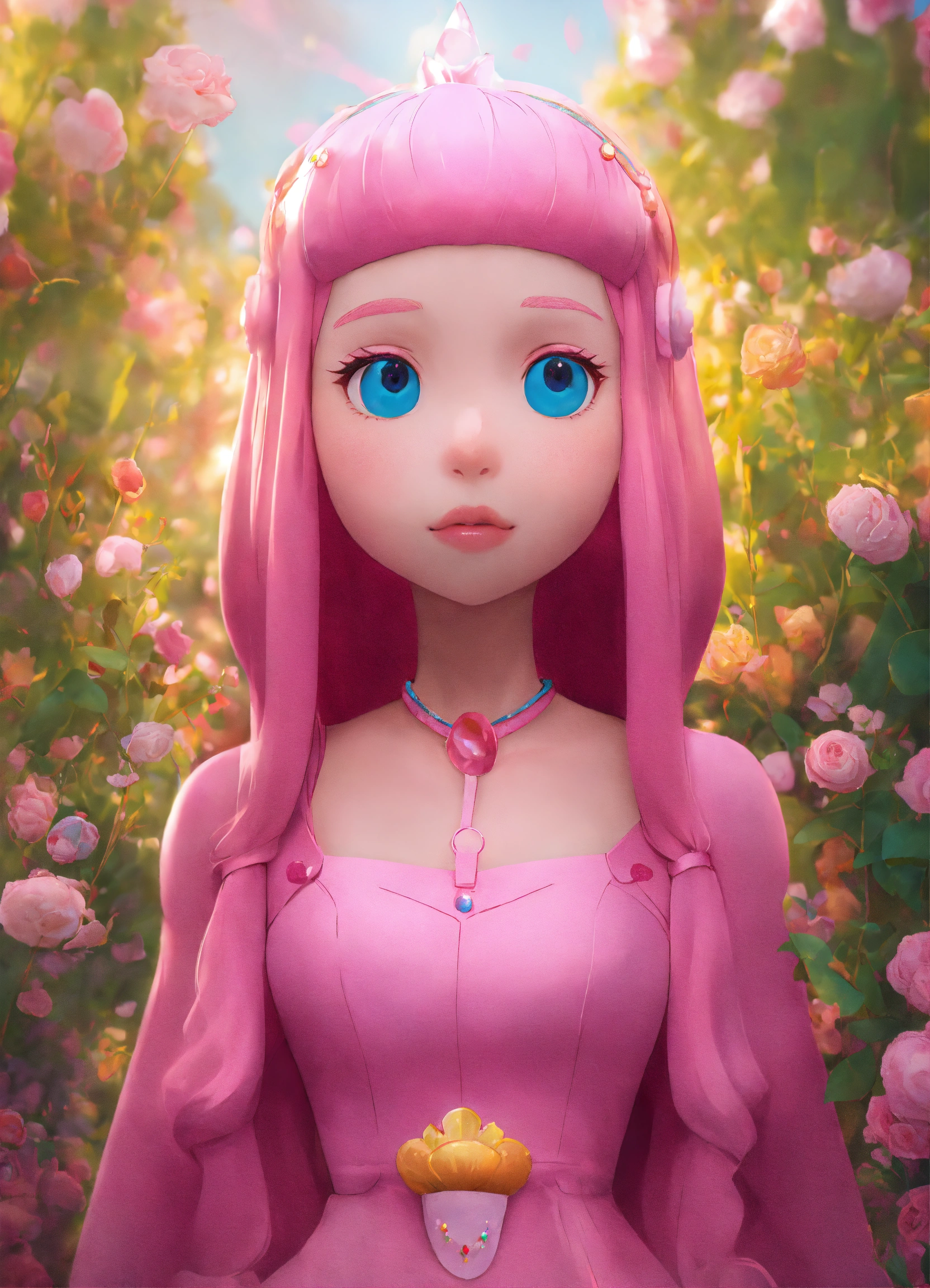 Lexica - Princess bubblegum 8k