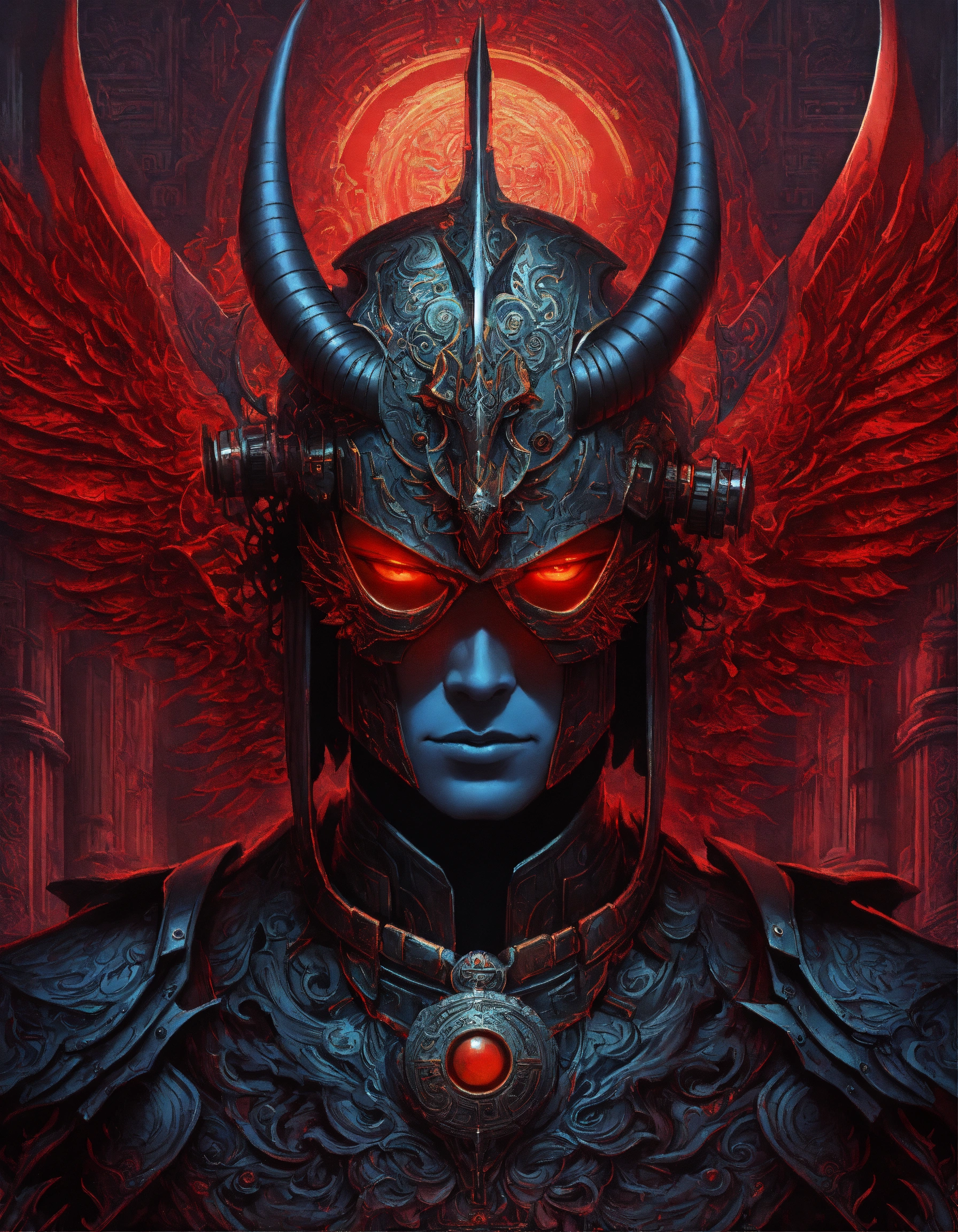 Lexica - A cyclops wearing an epic art, in style of art, highly ...