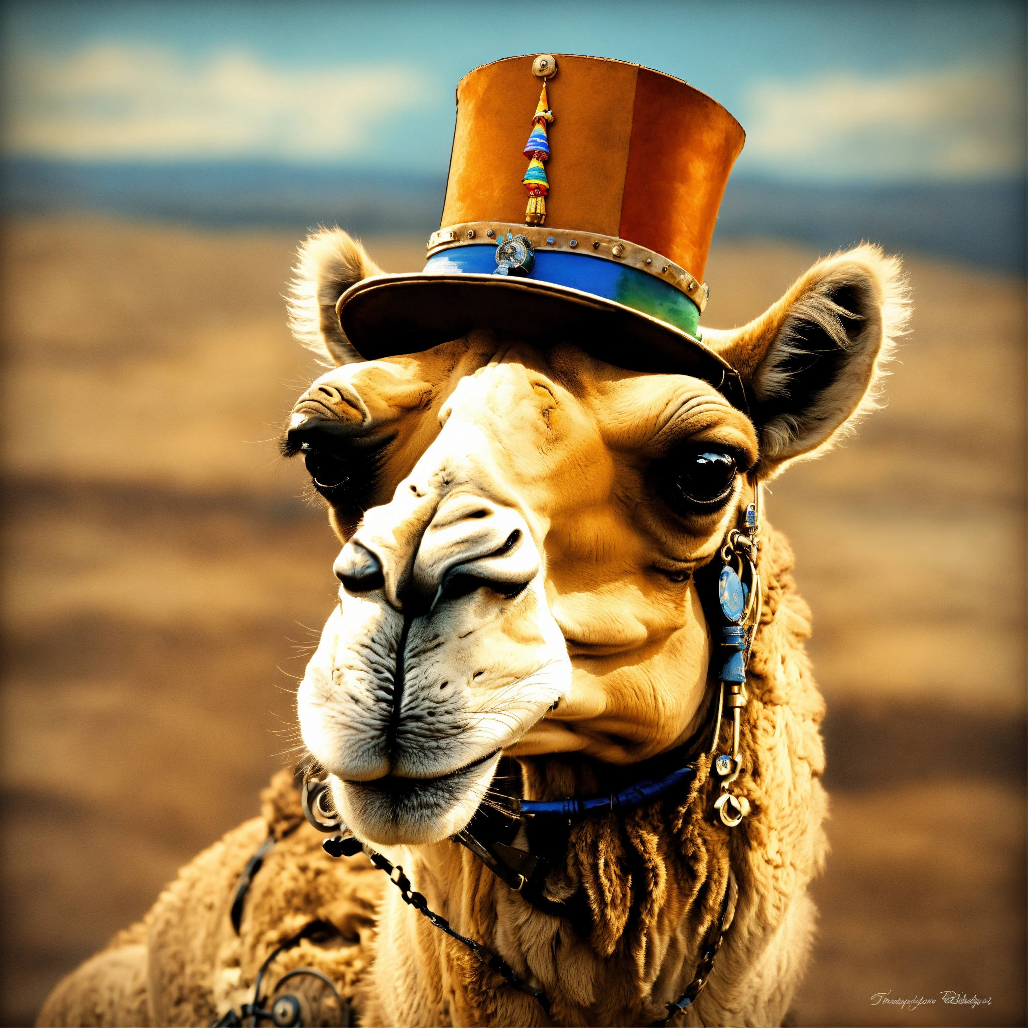 Lexica - Camel wearing a birthday hat, extremely creative and unique ...