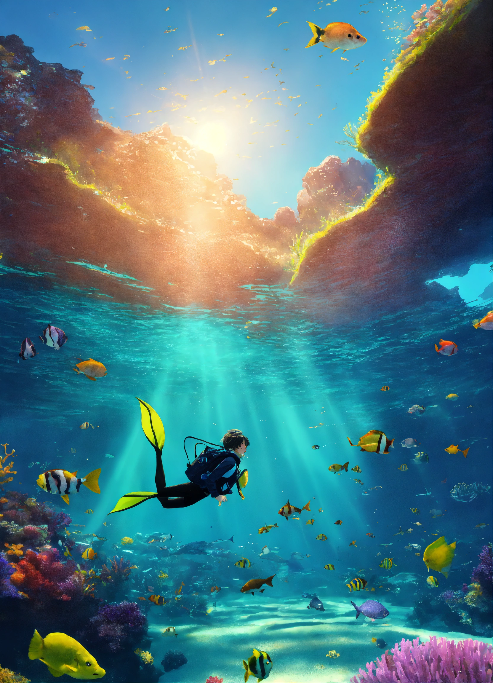 Lexica - Animation underwater