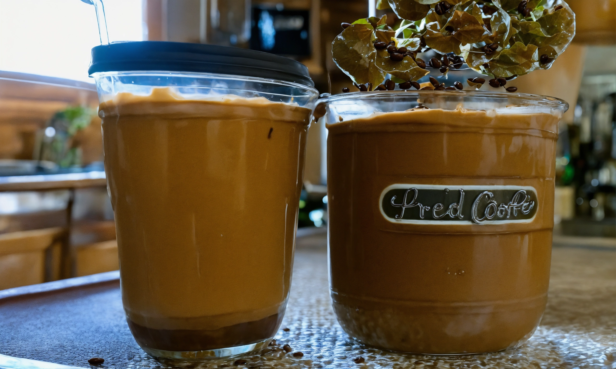 Lexica - Dalgona coffee trend in 2021. You only need three ingredients ...