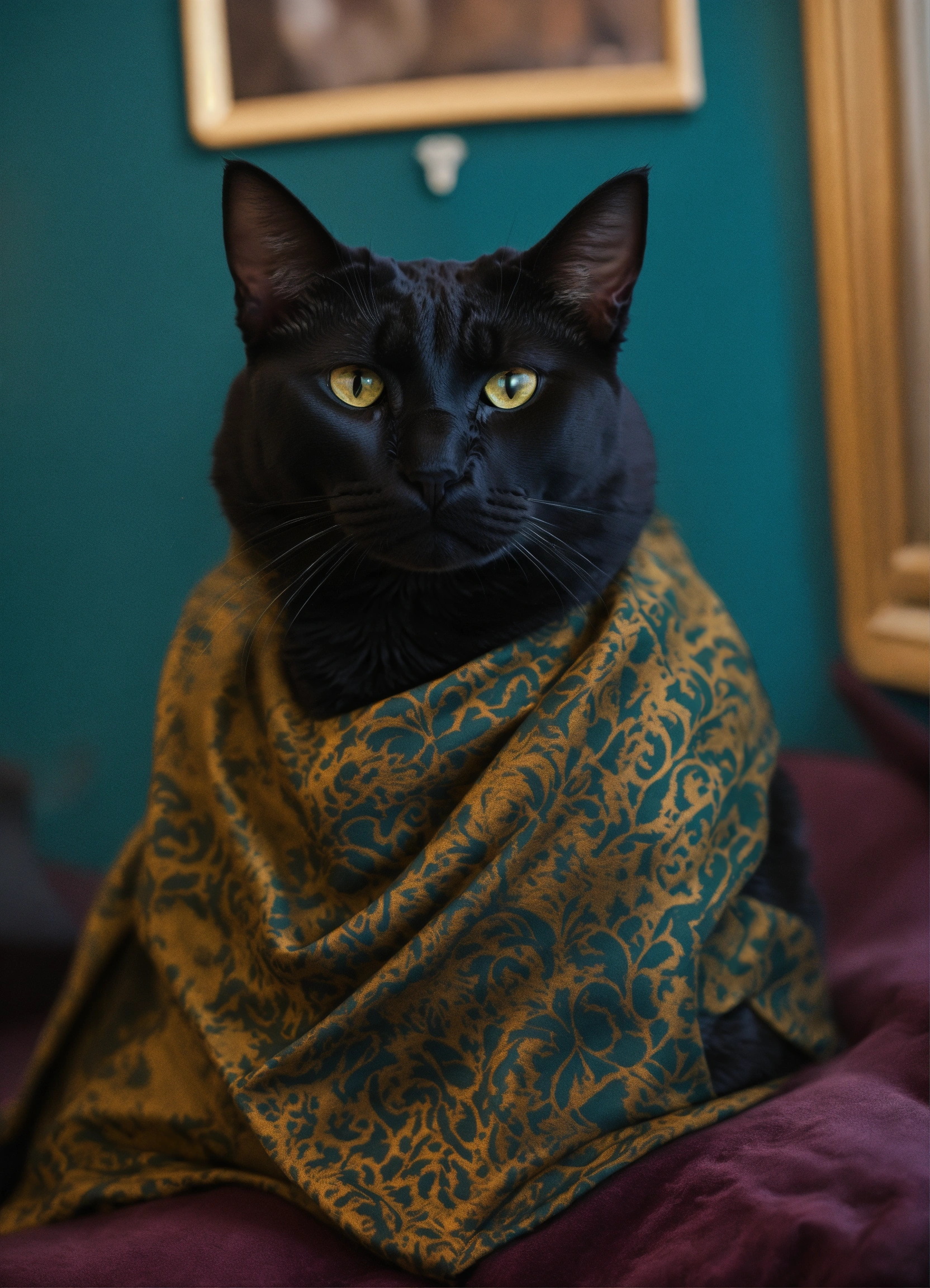 Lexica - Shroud as a cat