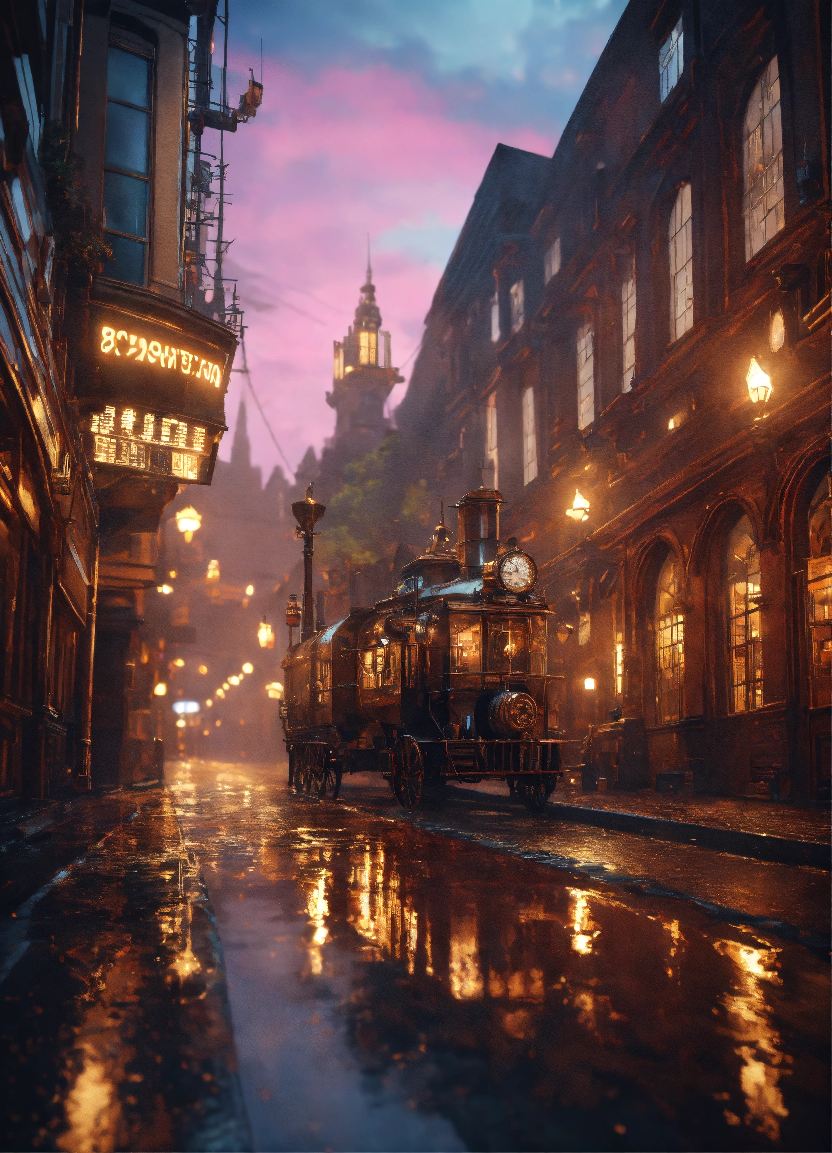 Lexica - 8k hdr steampunk style, highly detailed, vibrant, production ...