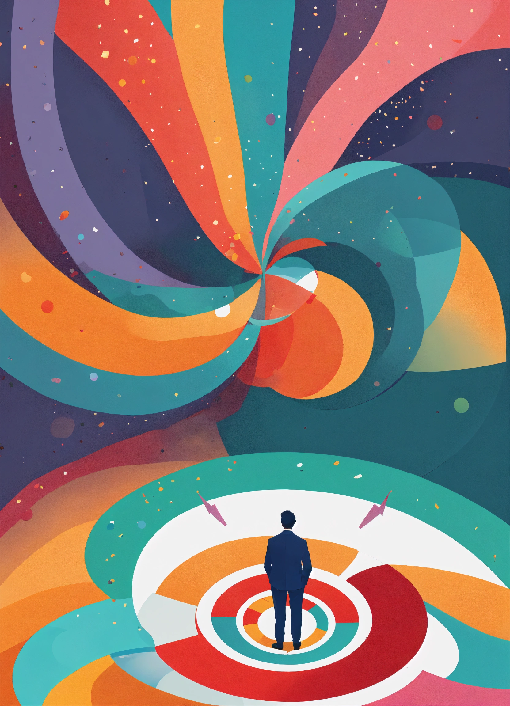 Lexica - I need an image representing a person growing and gaining ...