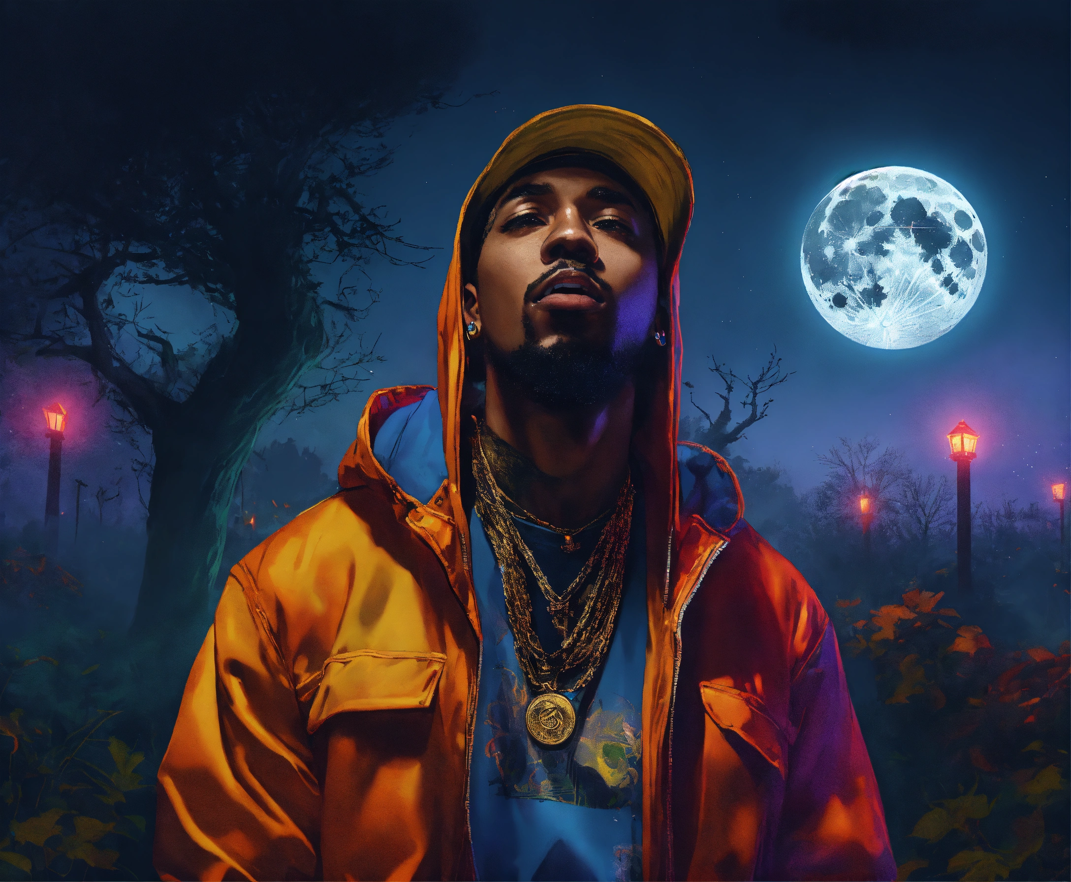 Lexica - A funky rapper is dropping dope rhymes in a haunted graveyard ...
