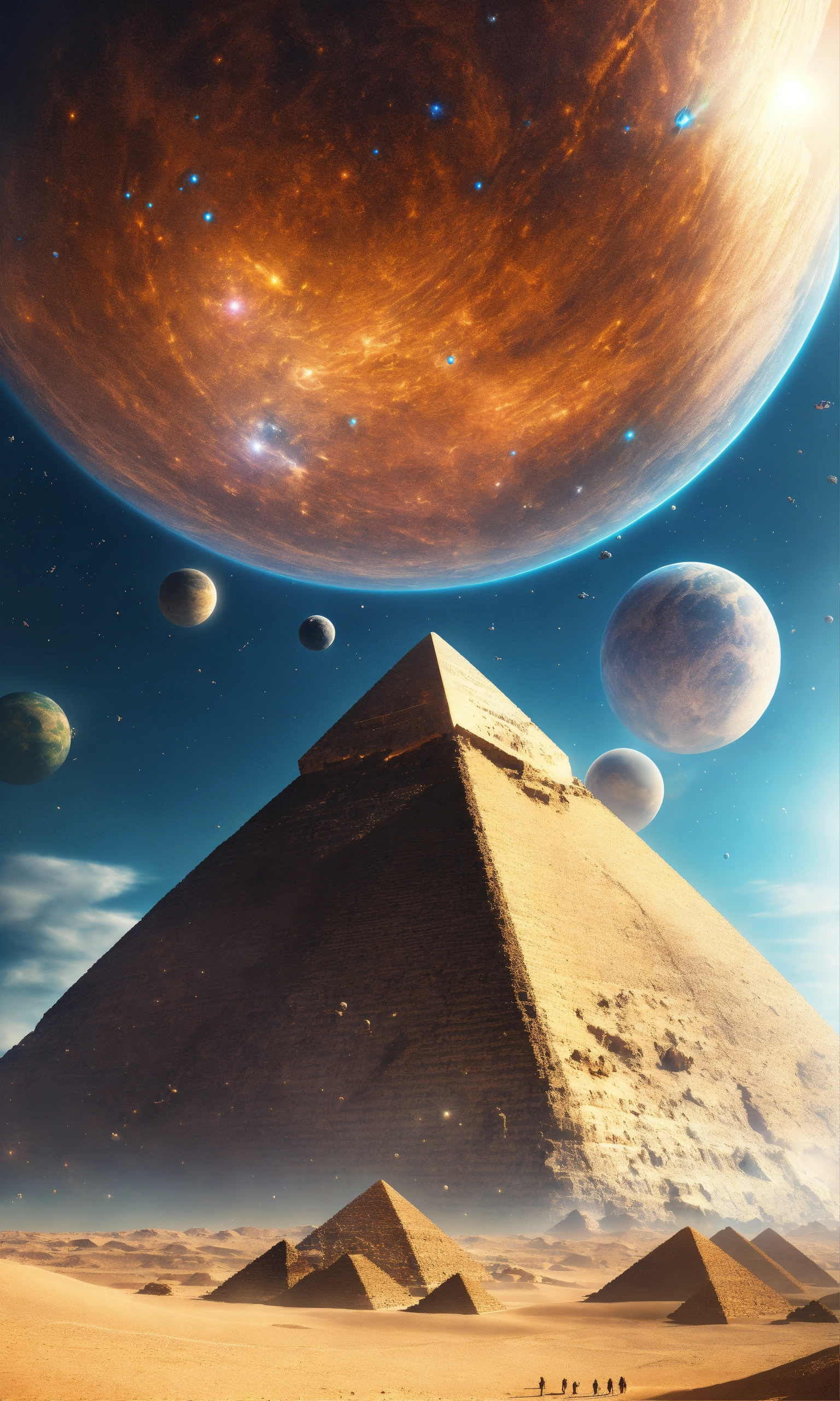 Lexica - Realistic photography full portrait of a futuristic egypt ...