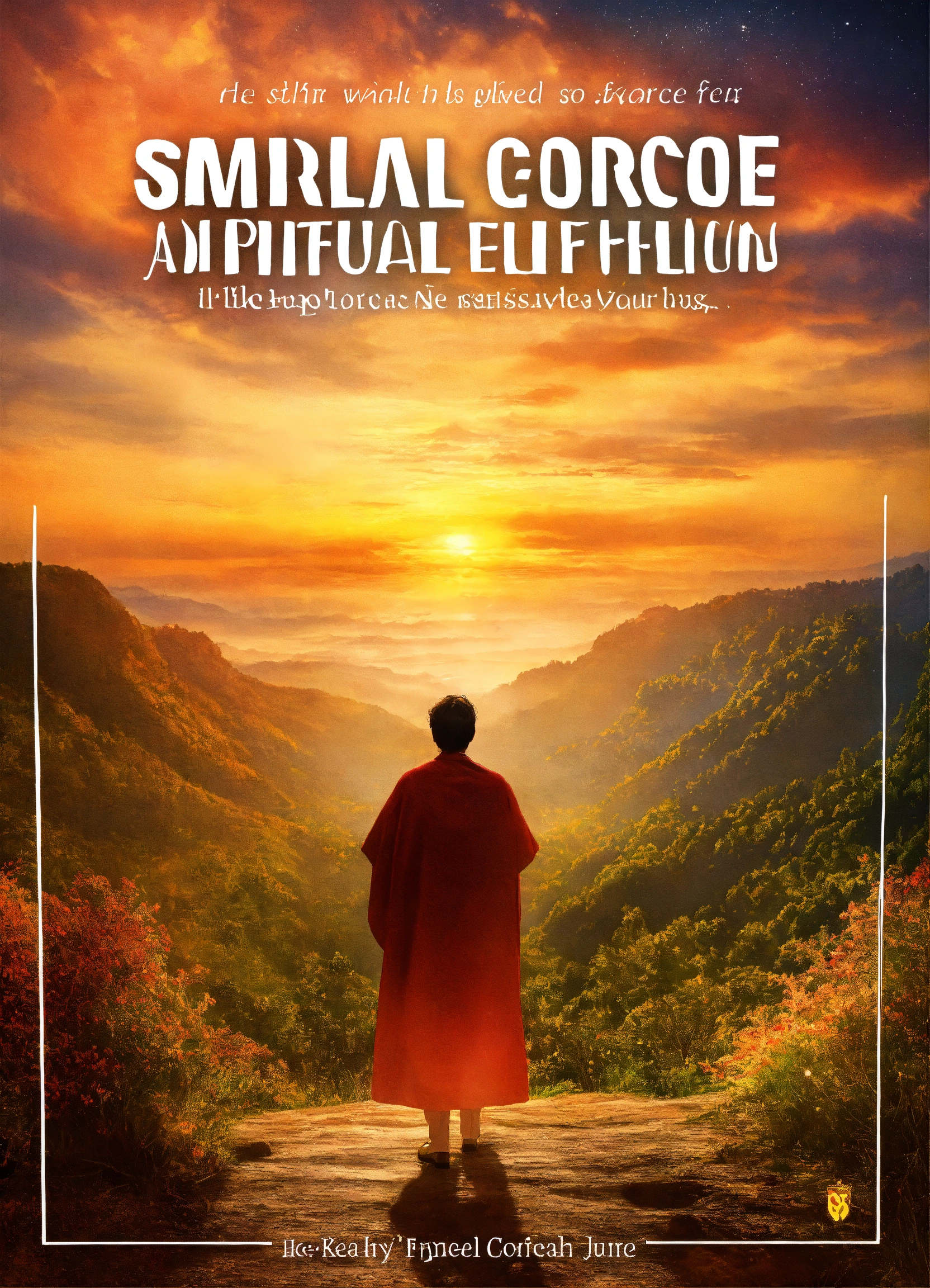 Lexica - Stunning successful book cover for spiritual self-help book