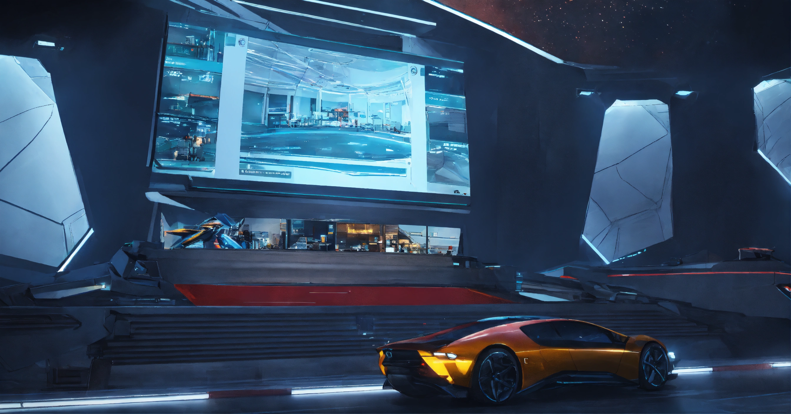 Lexica - Create a futuristic auction.