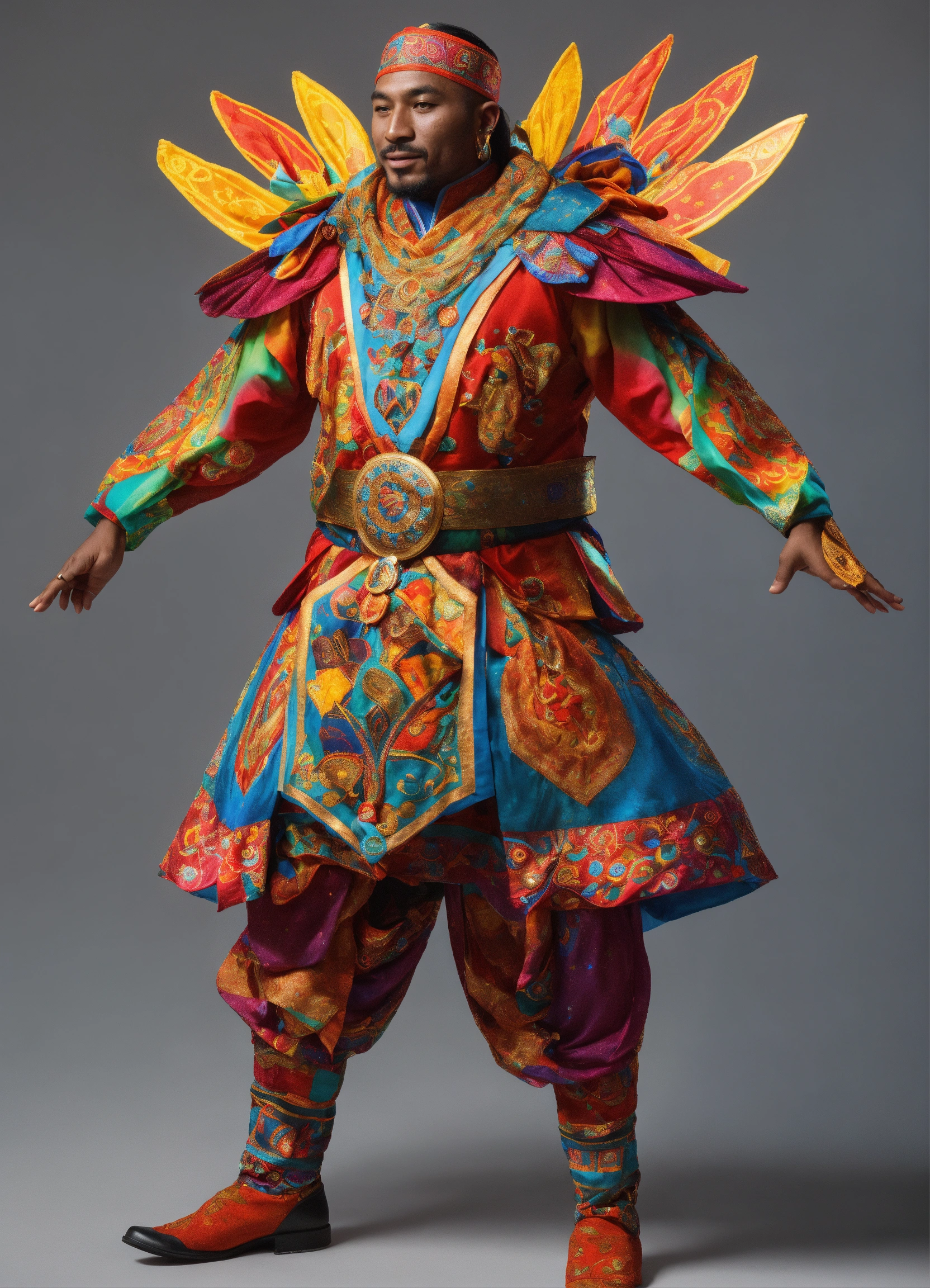 Lexica - Unity Uplifter's costume symbolizes unity and strength. He ...