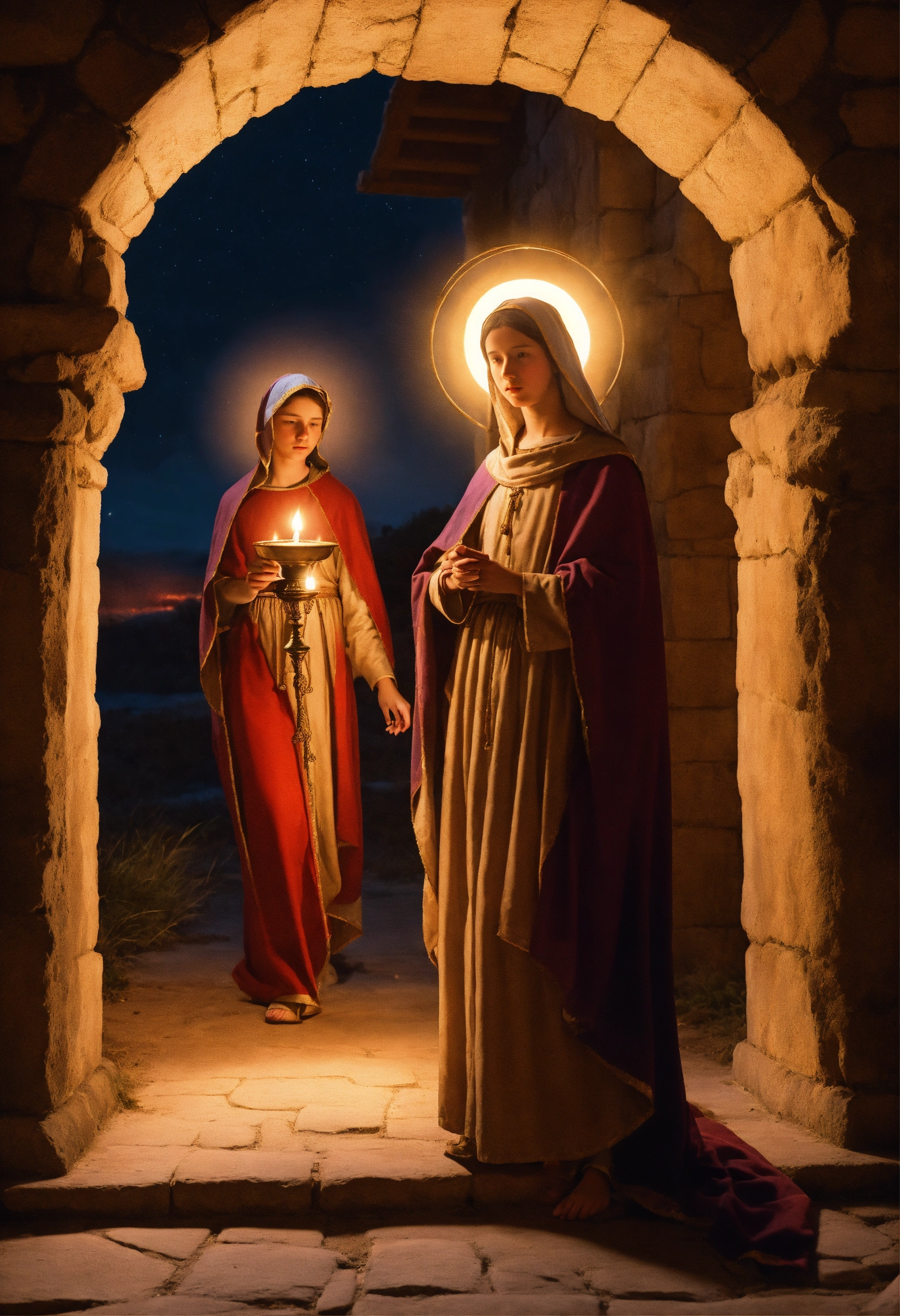 Lexica - Historically accurate depiction of the virgin mary (15 year ...