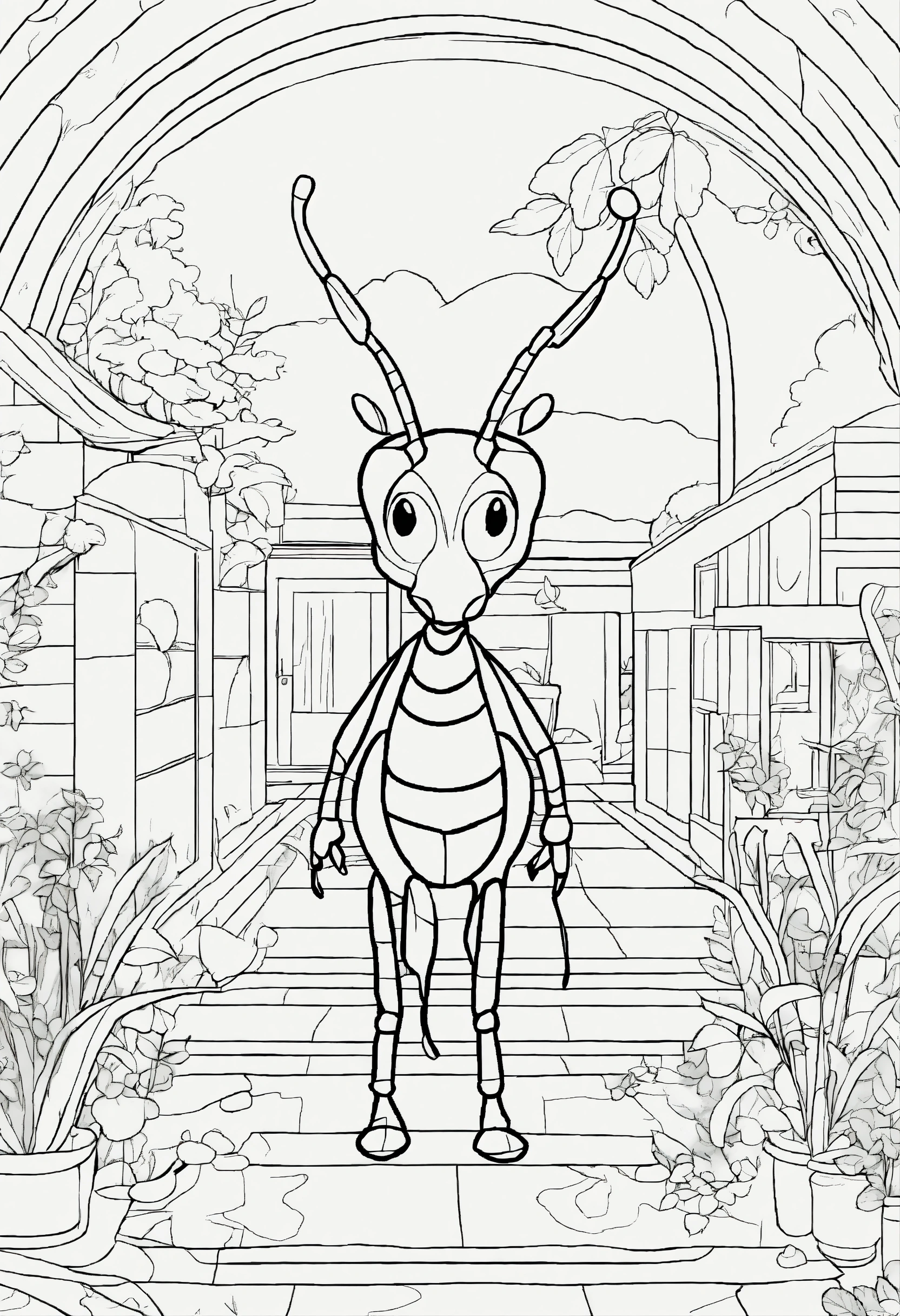 Lexica - Coloring book for toddlers, simple lines drawings, no lines ...