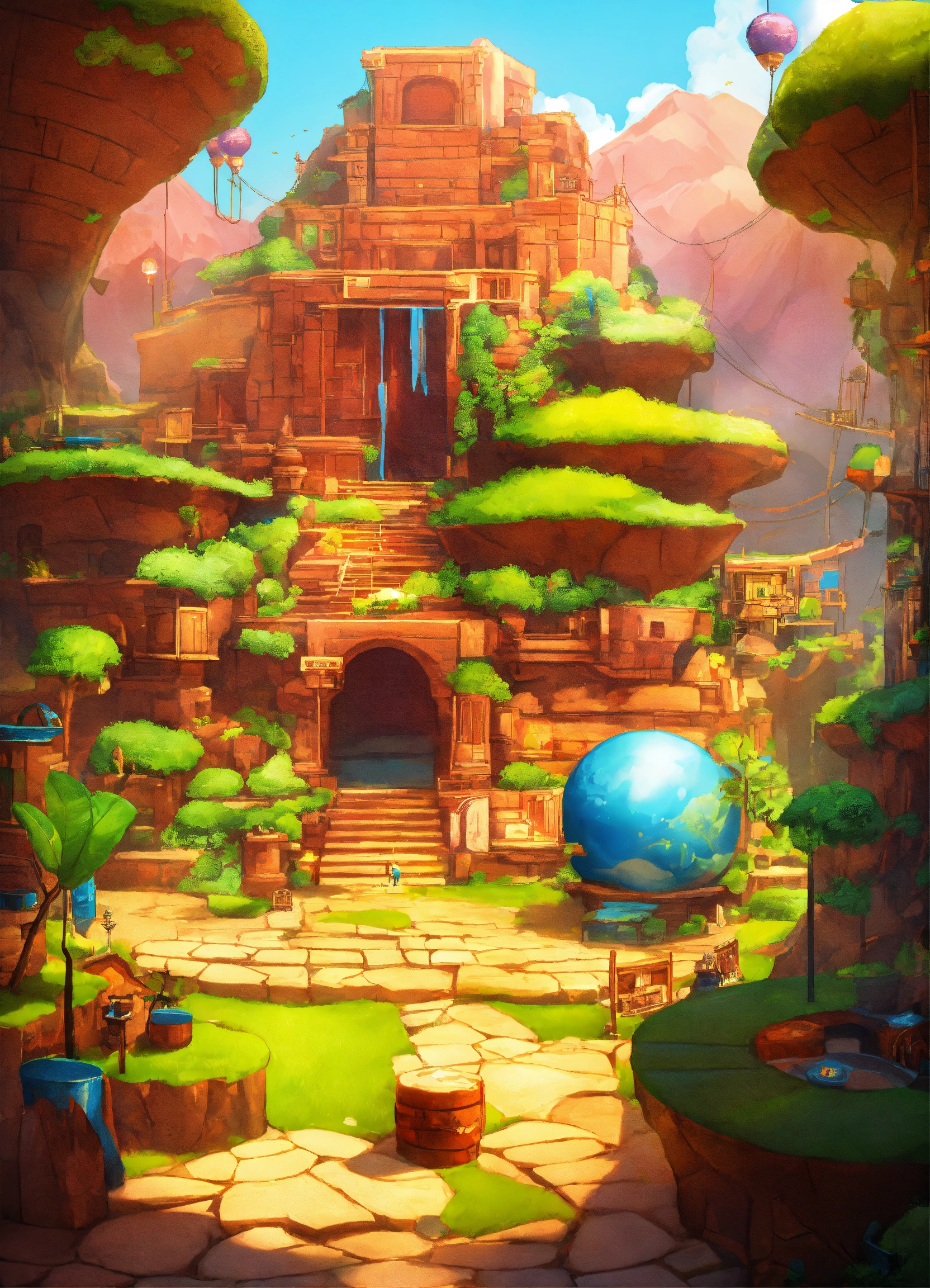 Lexica - Game world area