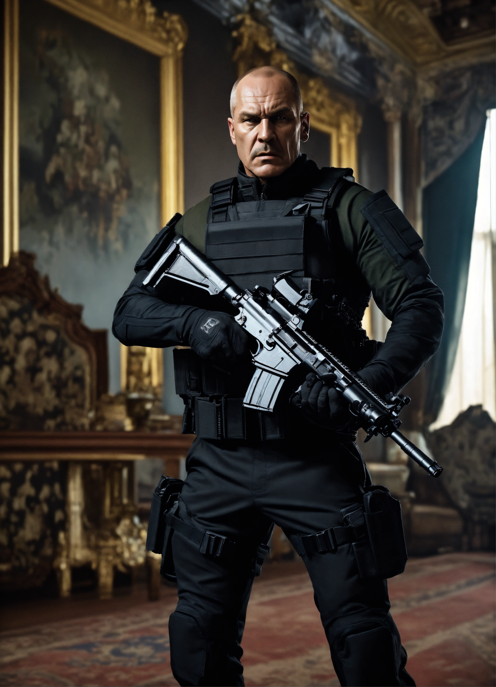 Lexica - A realistic photograph of a middle age Russian tactic military ...