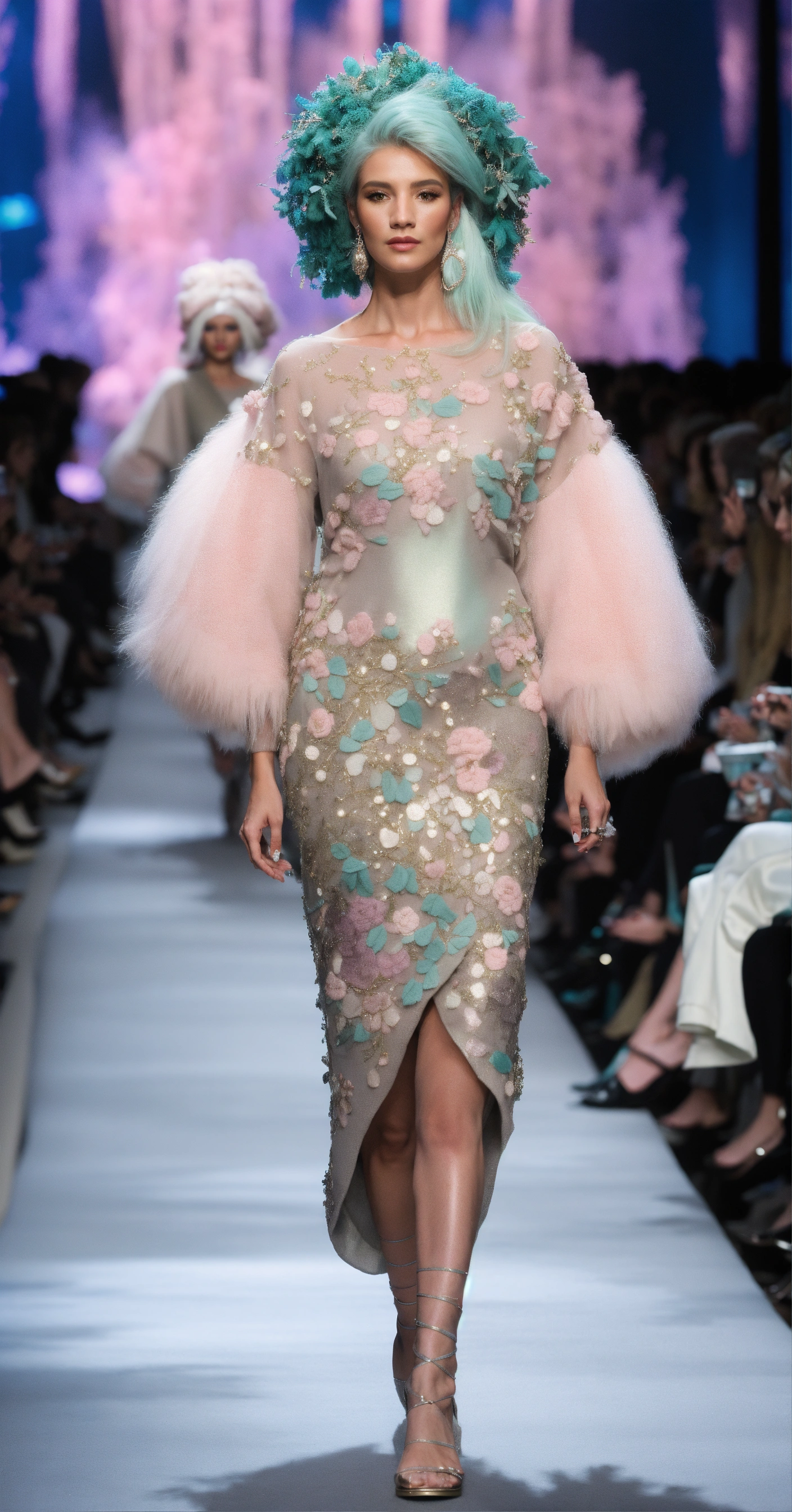 Lexica - 3d realistic photo of Androgynous trolls and ogres walking ...