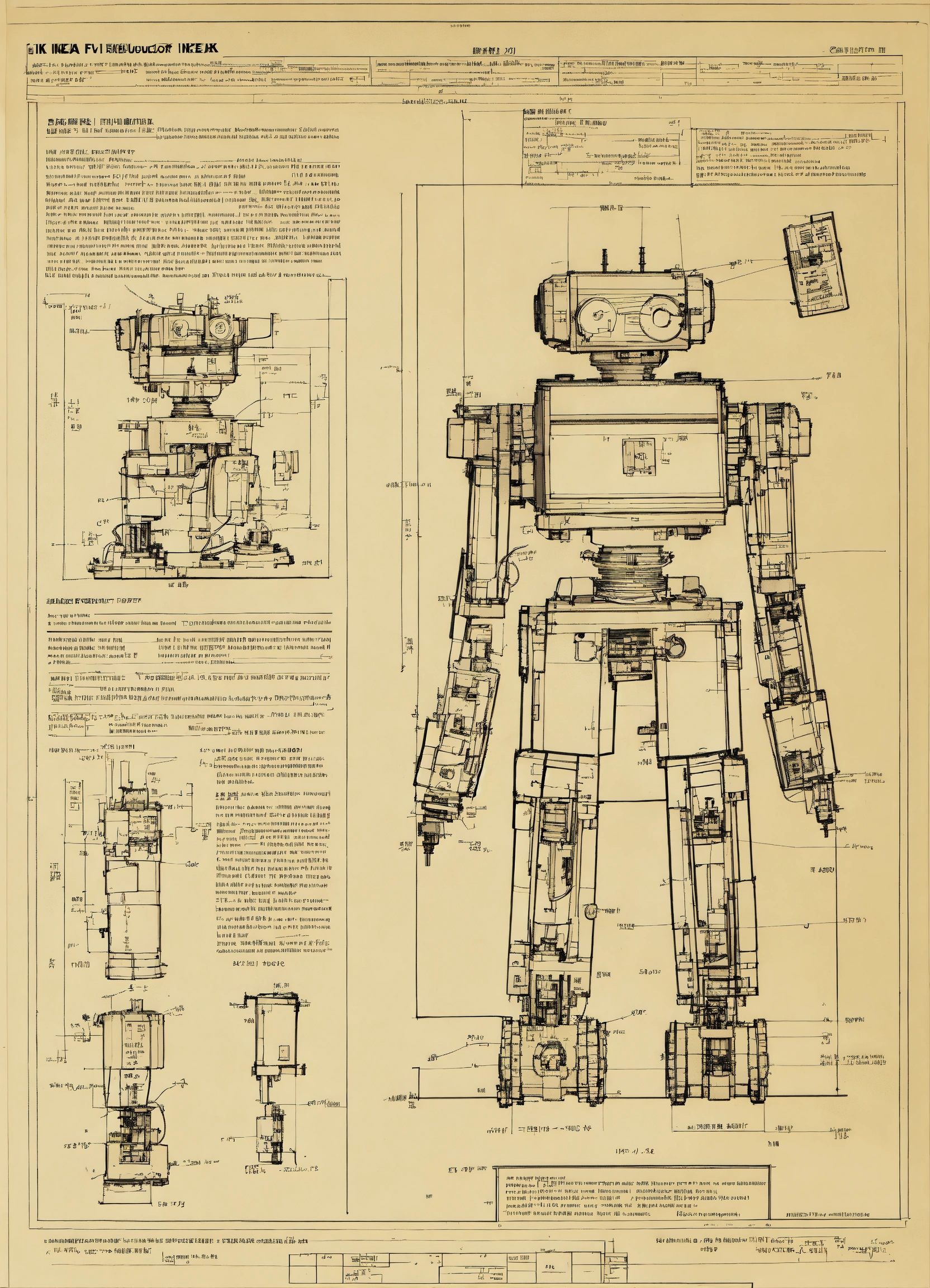 Lexica - Ikea instruction schematics for assembling a robot, detailed ...